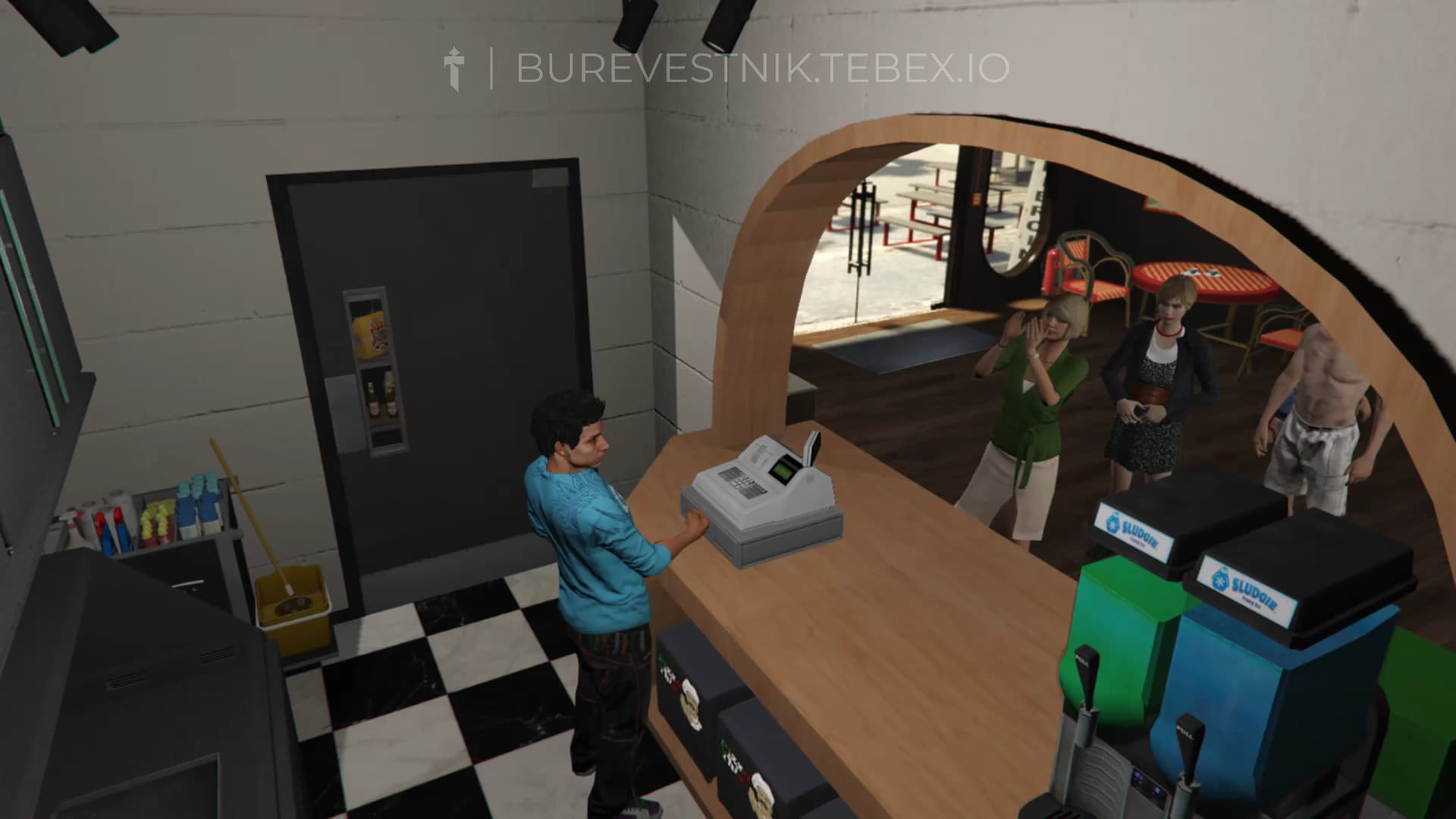 Burevestnik · Multiplayer pizzeria job