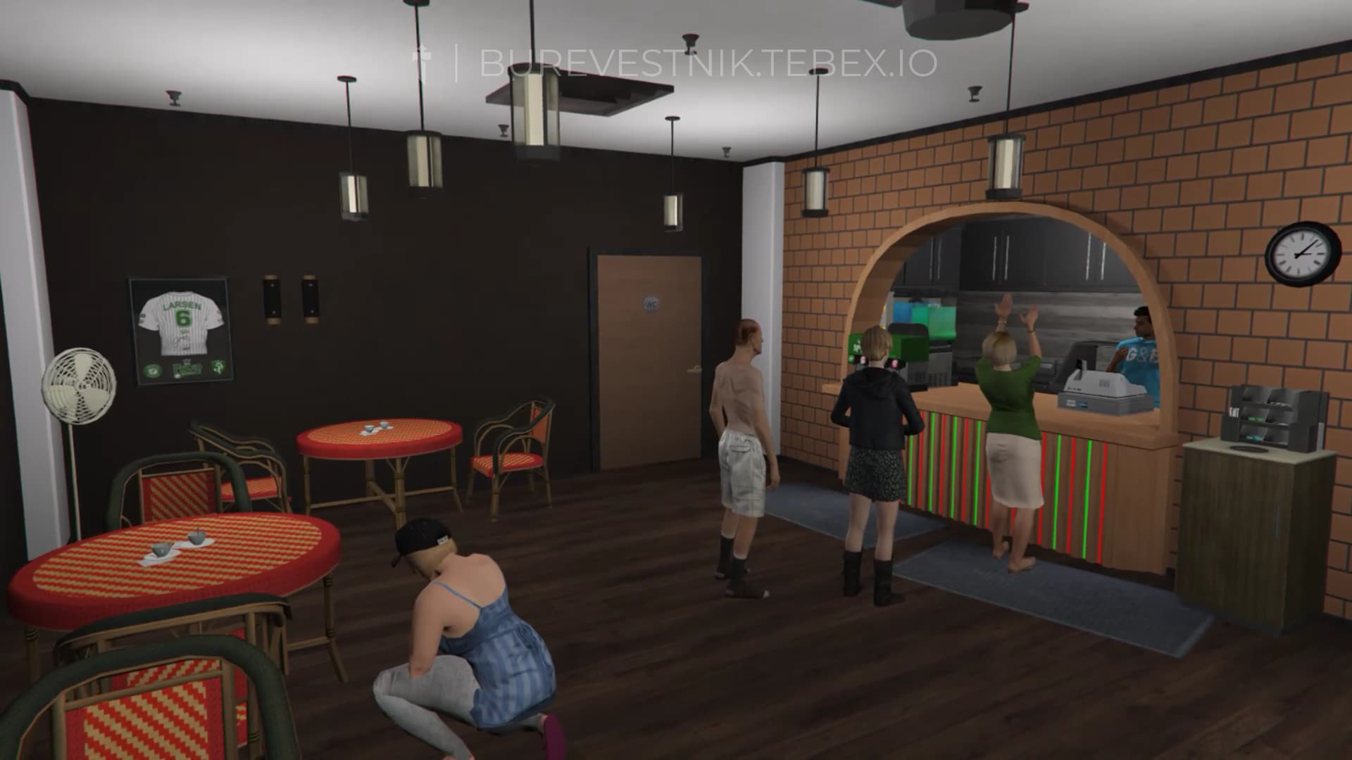 Burevestnik · Multiplayer pizzeria job