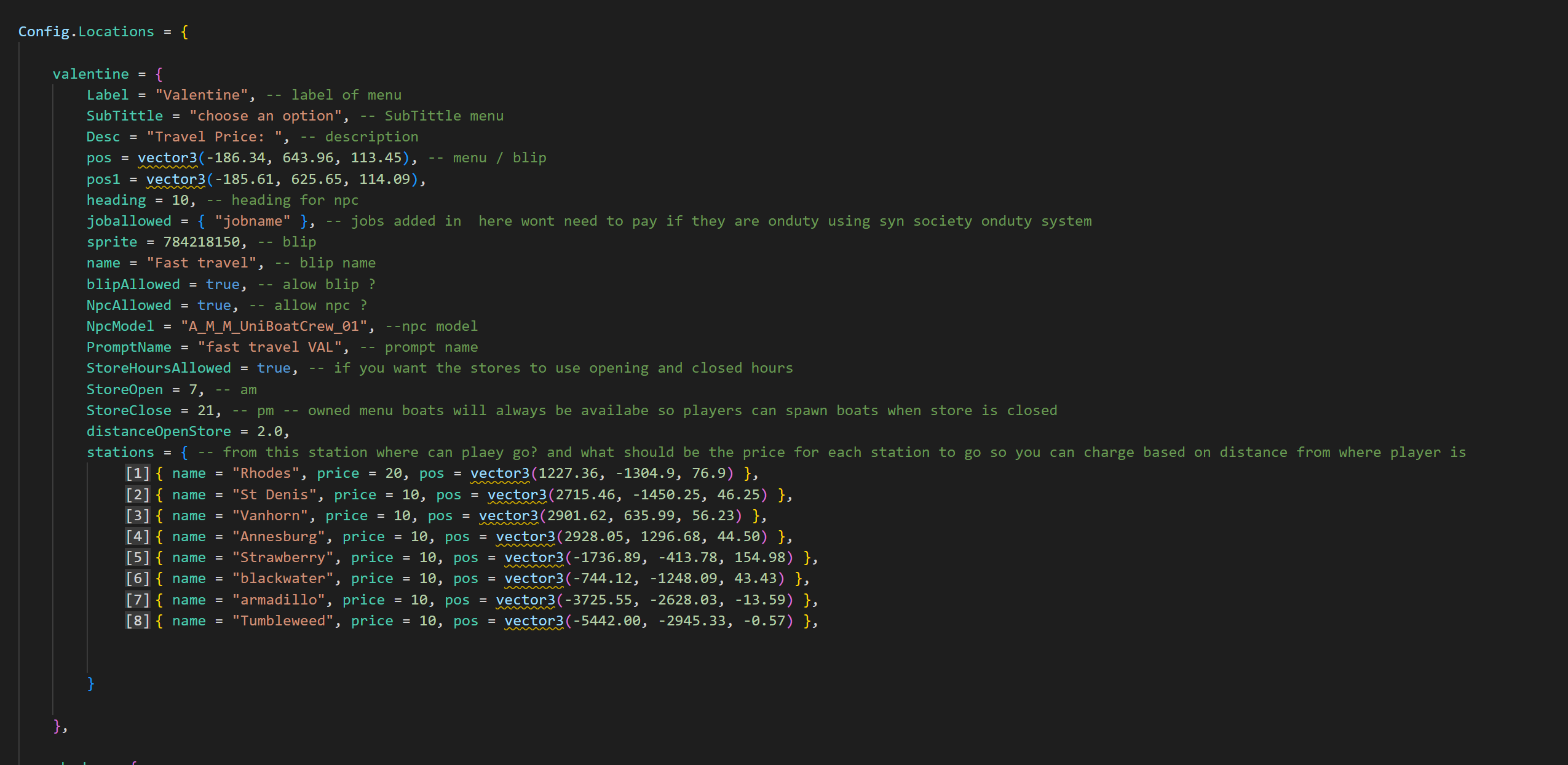 [Outsider]'s RedM Scripts | outsider_fastravel