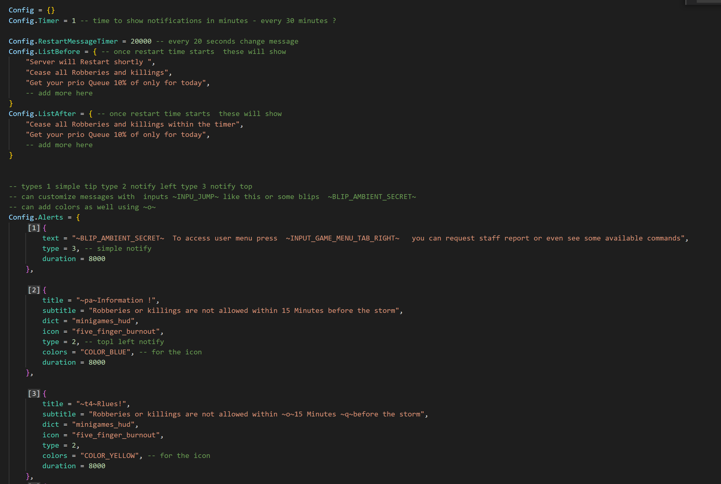 Midnight Code RedM Scripts | outsider_notify