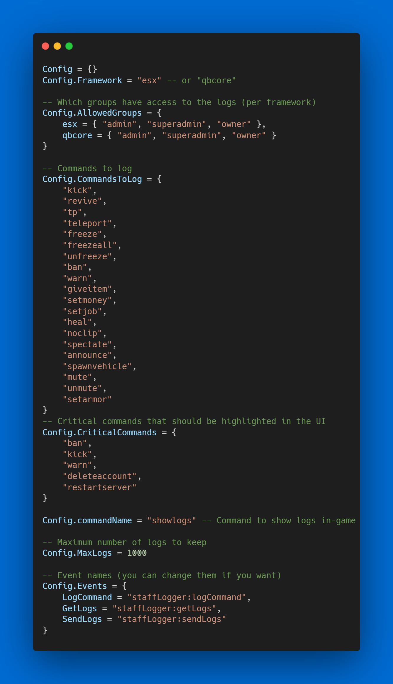 scripts · Staff Logs & Analytics System