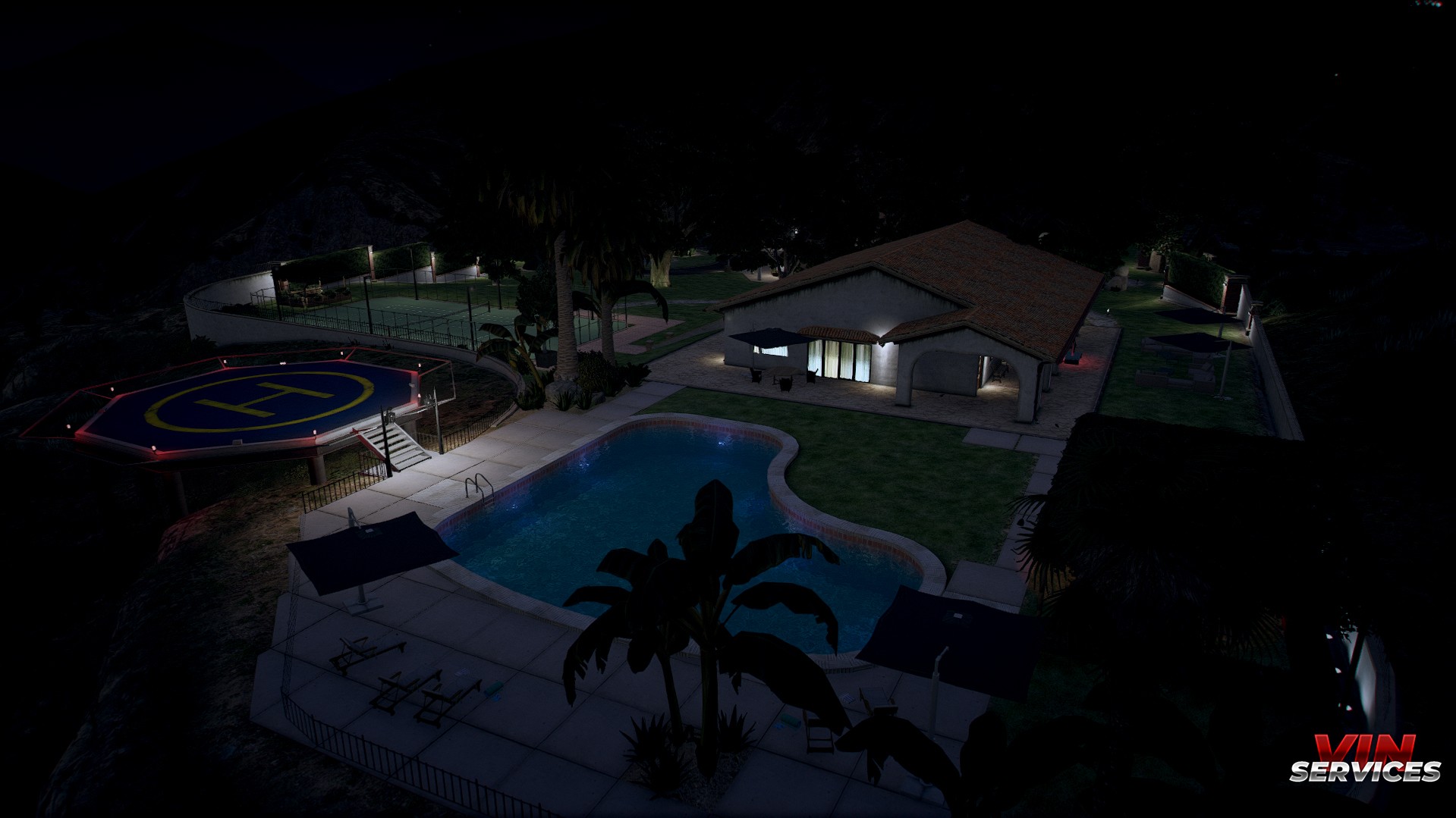 vin-services | Richman Hills Mafia Mansion