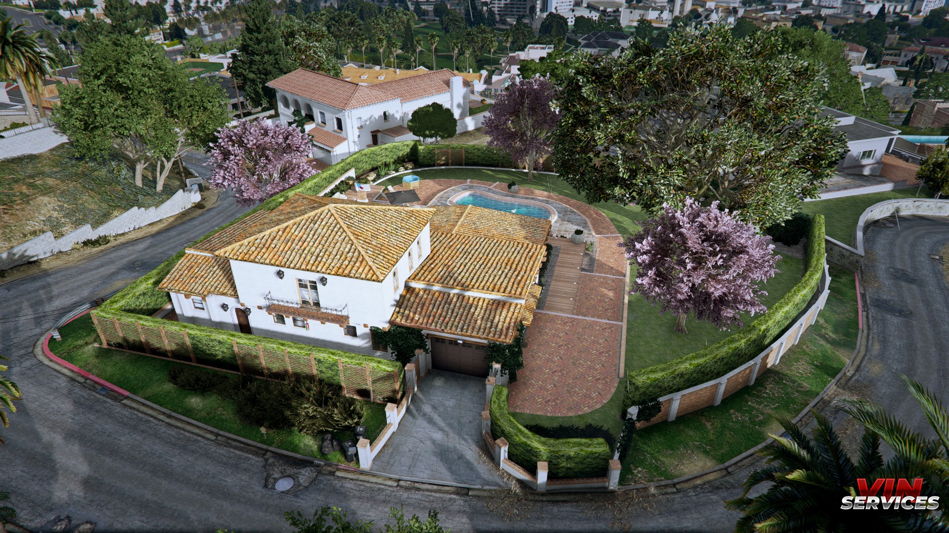 vin-services | Mansion 1 Exterior Mapping