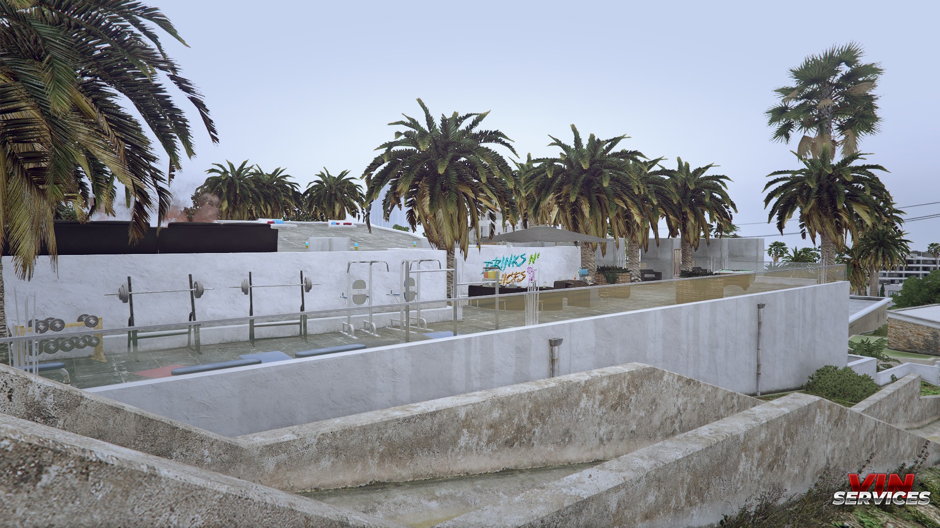 vin-services | Castellano Mansion Exterior Mapping