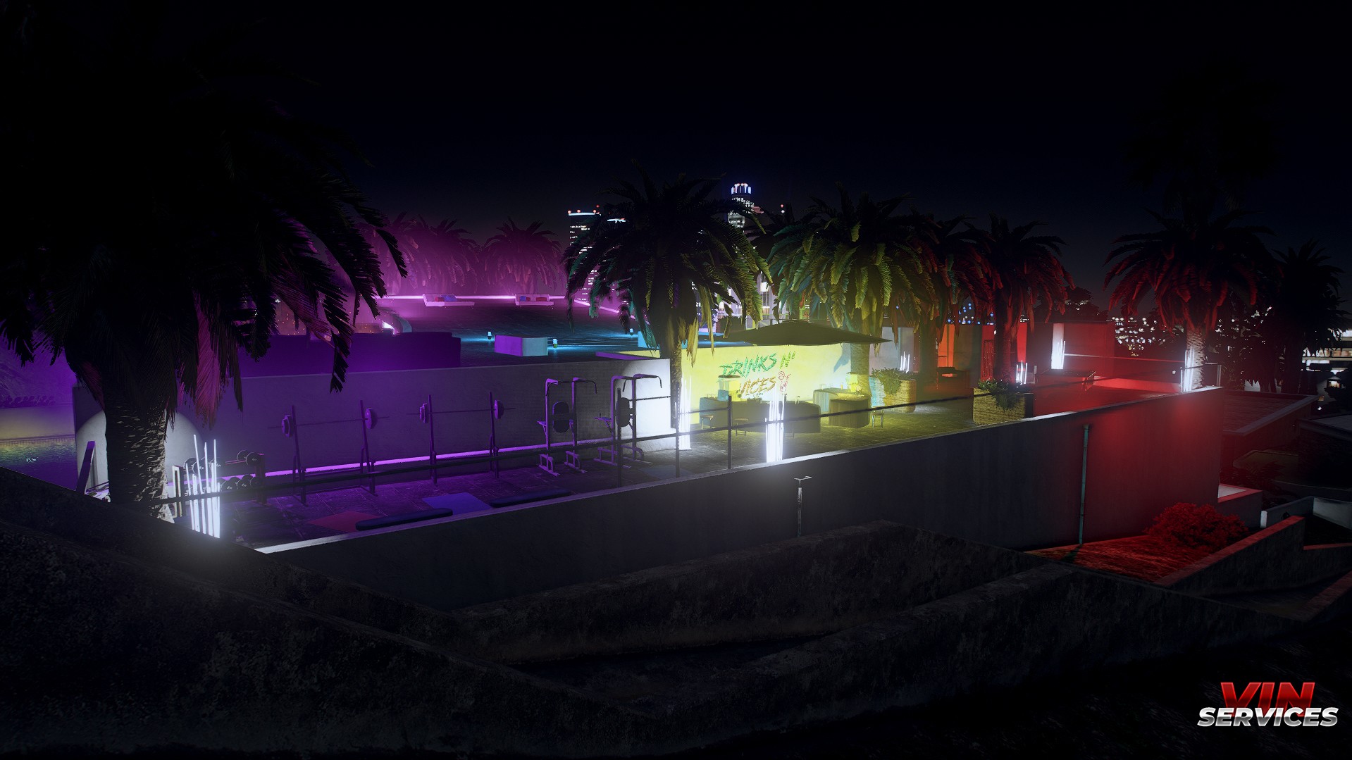 vin-services | Castellano Mansion Exterior Mapping