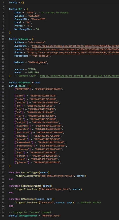 vin-services | vin-console