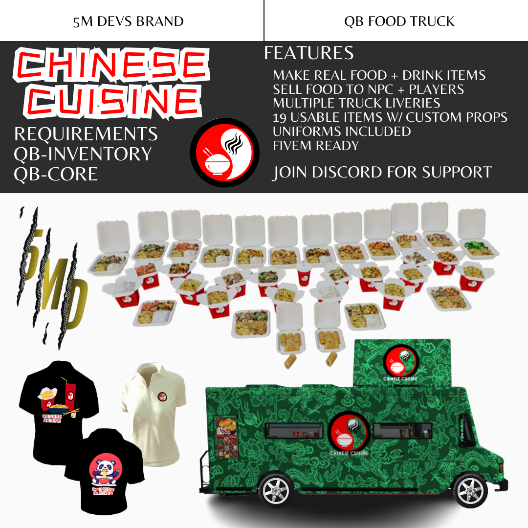 5M Devs · FoodTruck Bundle QB - 5M Devs