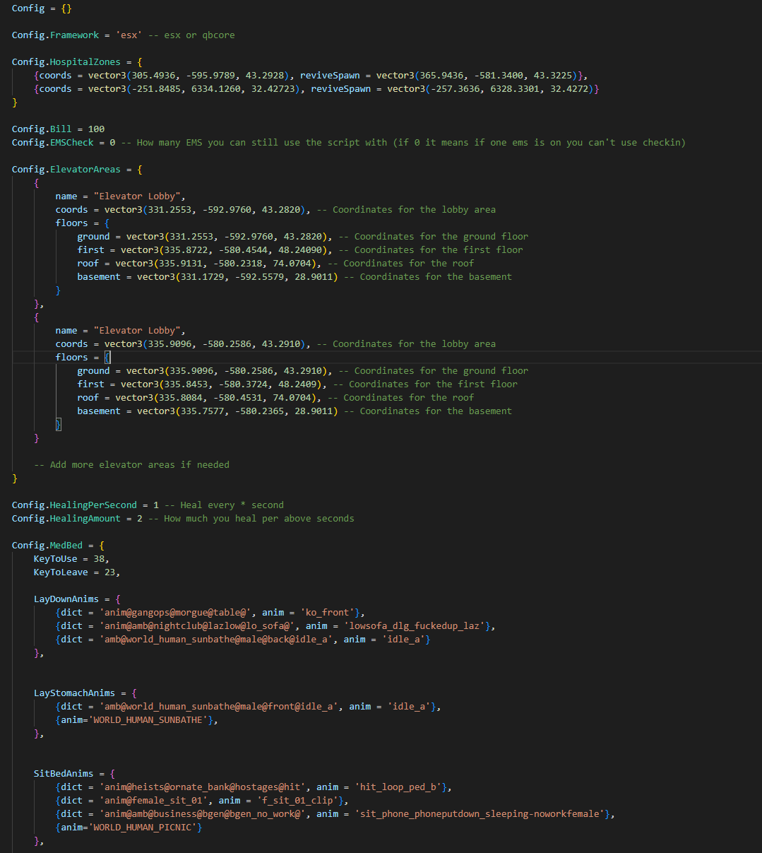 Incode Scripts · [ESX/QBCore] Medical System