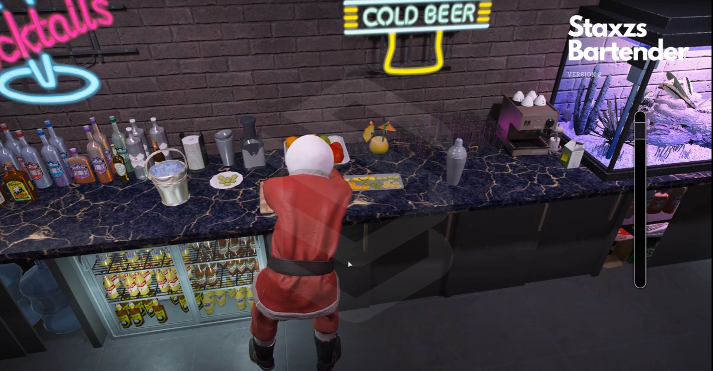 STAXZS FiveM · Staxzs Bartender