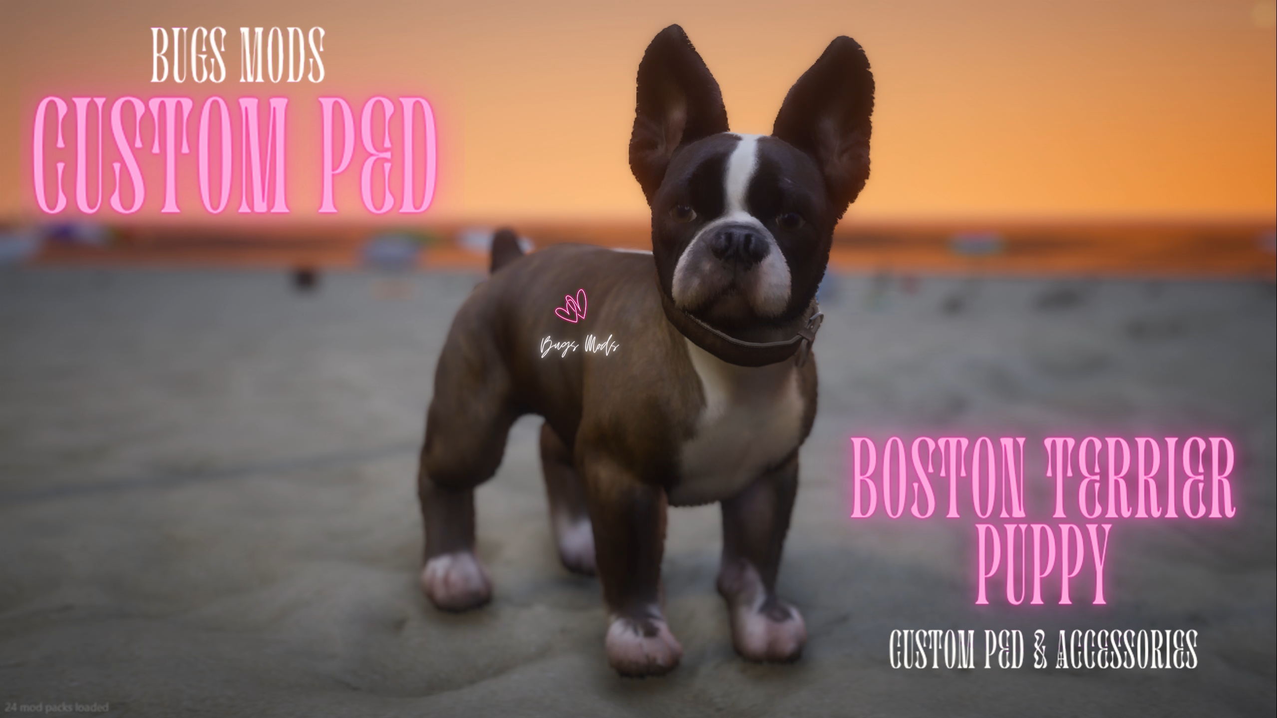 Bugs Mods · [Open] Boston Terrier Puppy
