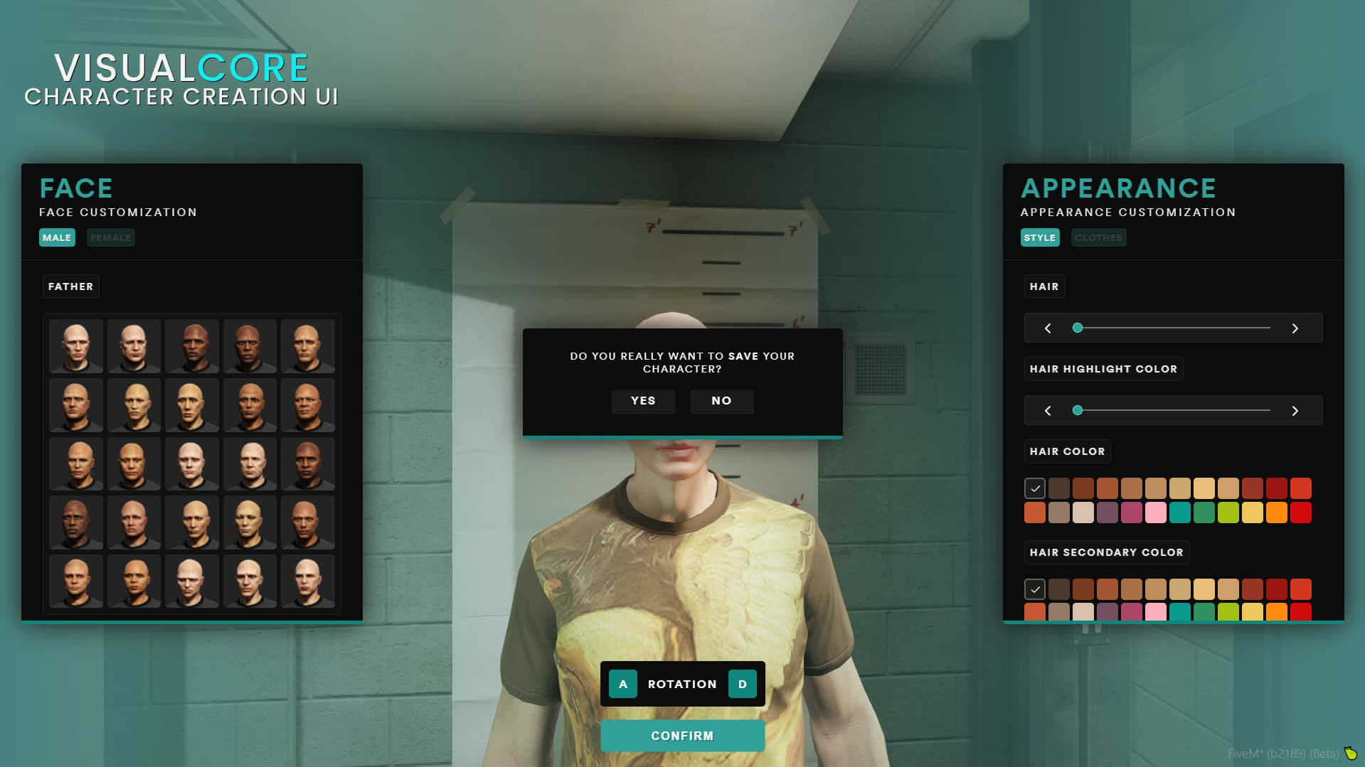 Visual Core | VCore Char Creator