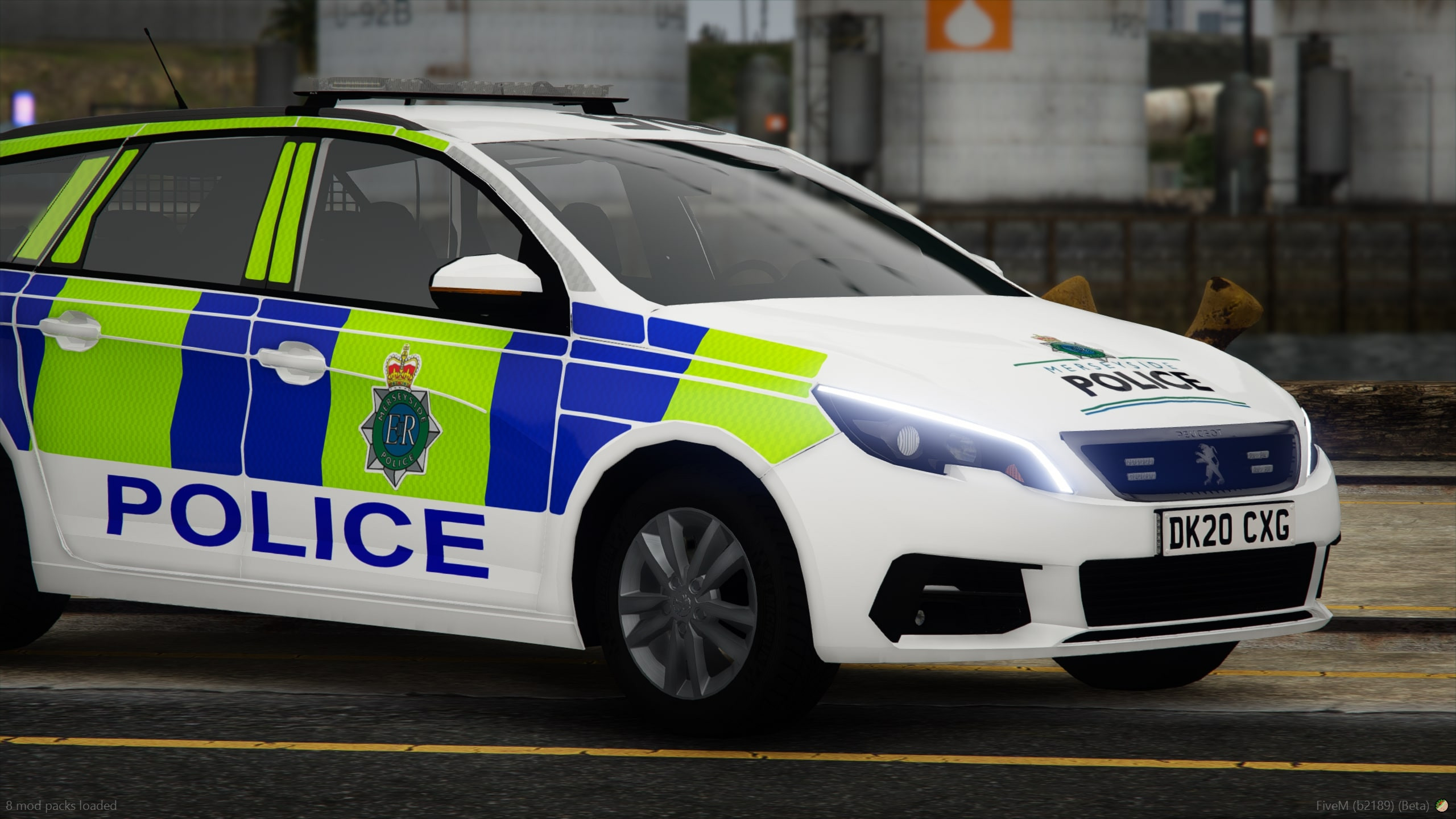 Merseyside Police Response Spec Peugeot 308 (ELS) - UK / British ...