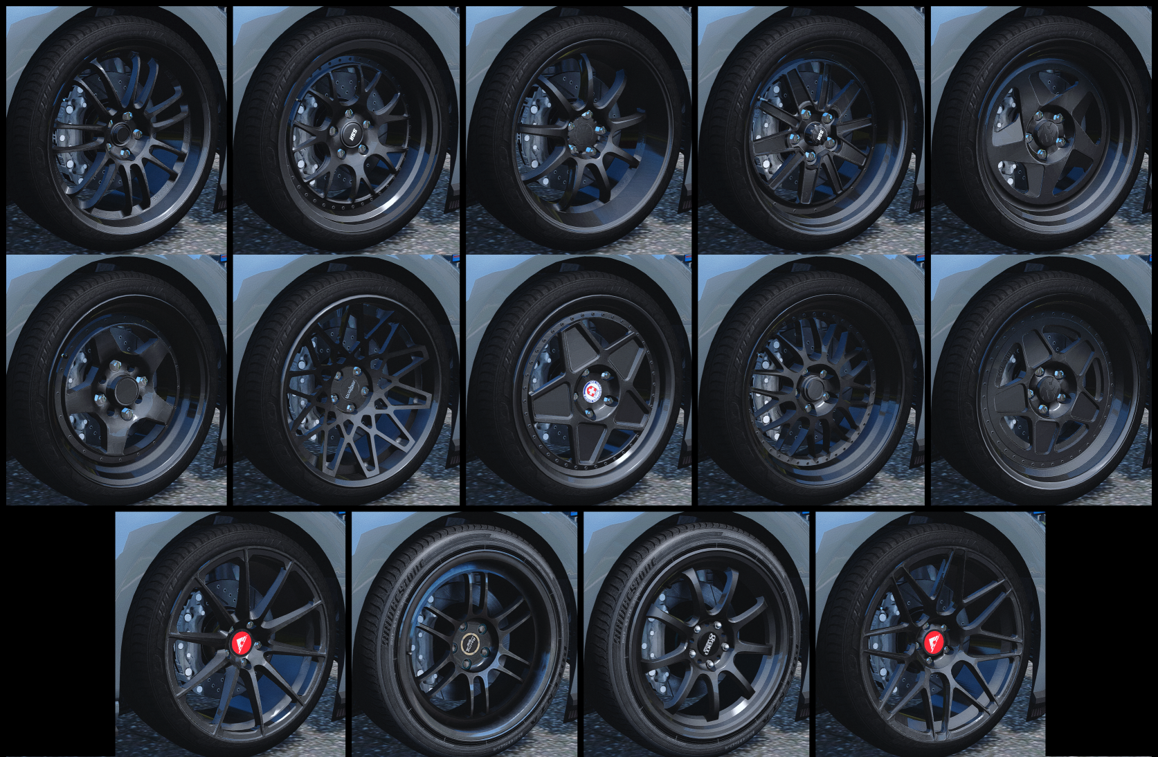 Jamaring Maps · 40+ Tuner Rims