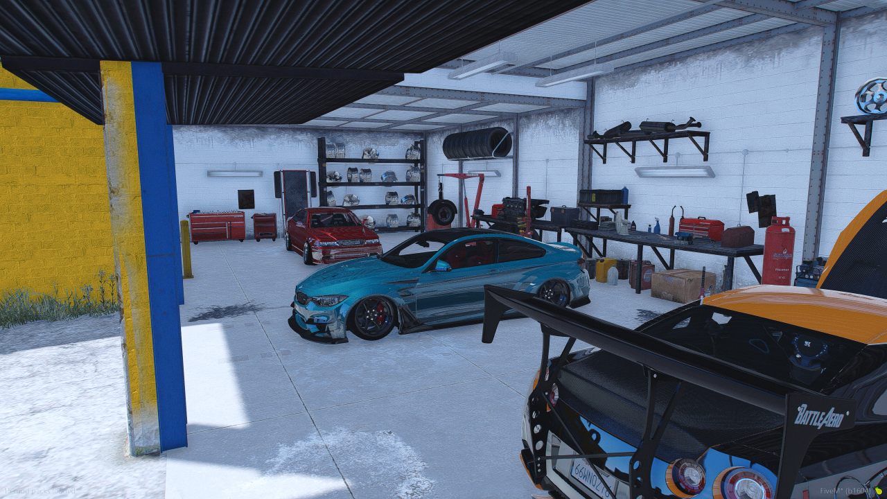 Jamaring Maps · Mechanic Shop Atomic Repairs