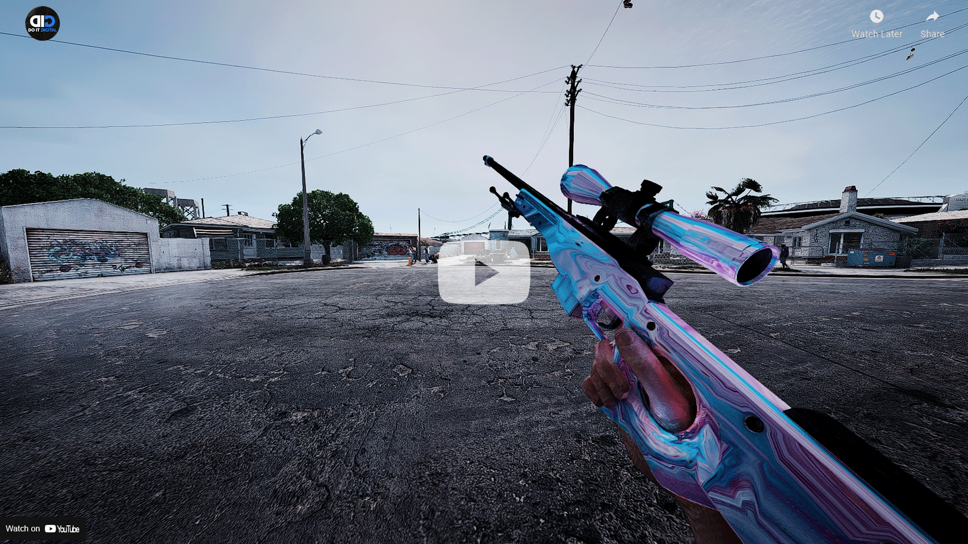 Fivem SNIPER Chromium Purple-Pink Edition. | DoItDigital