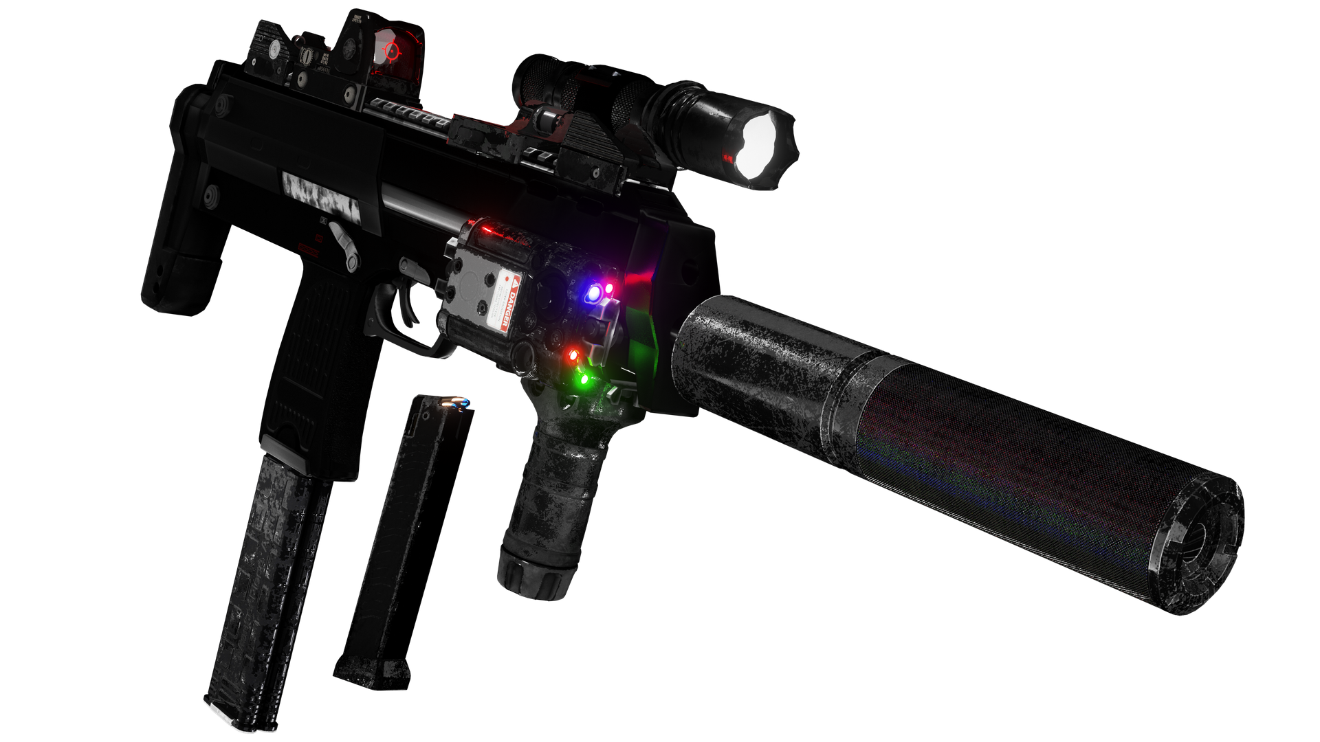 Fivem POLICE GRD6 BLACKSPIRE PD SMG · DoItDigital Store