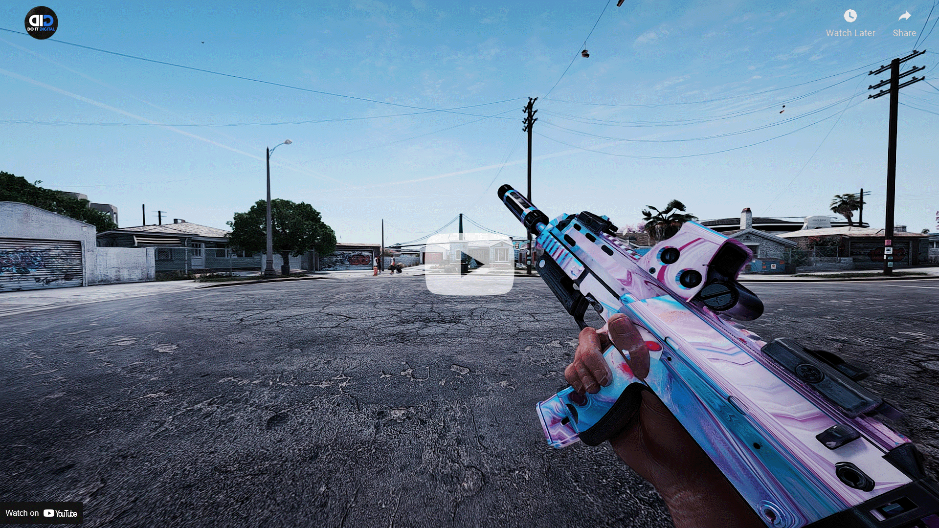 Fivem MP7 Chromium Purple-Pink. · DoItDigital Store
