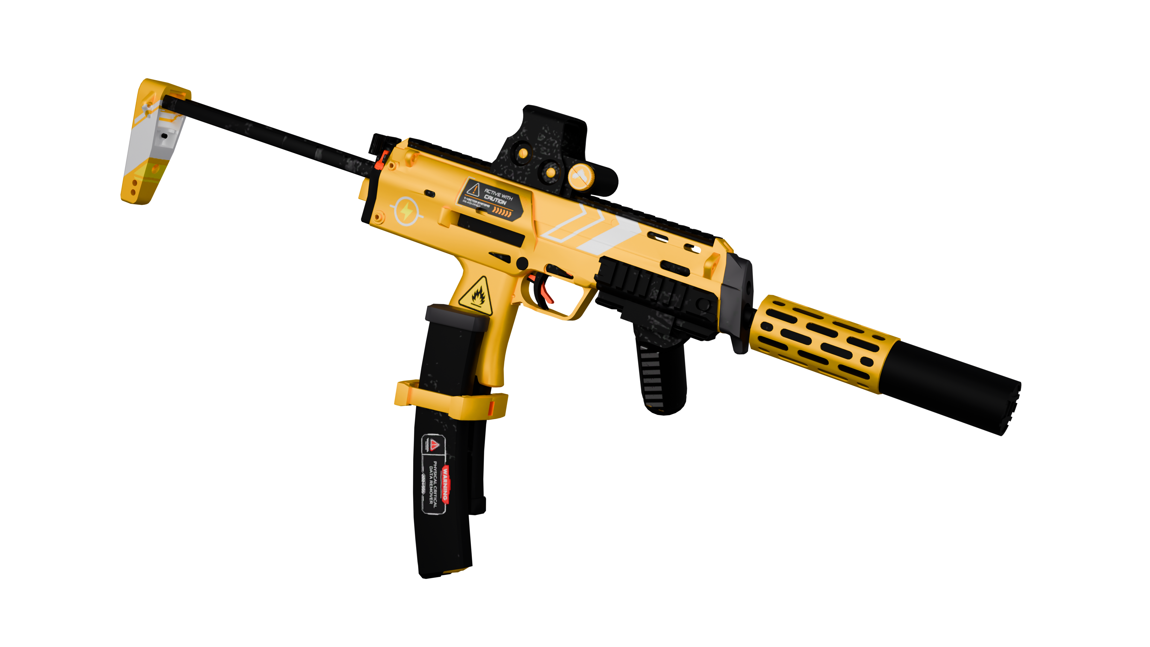 Fivem MP7 CAUTION · DoItDigital Store