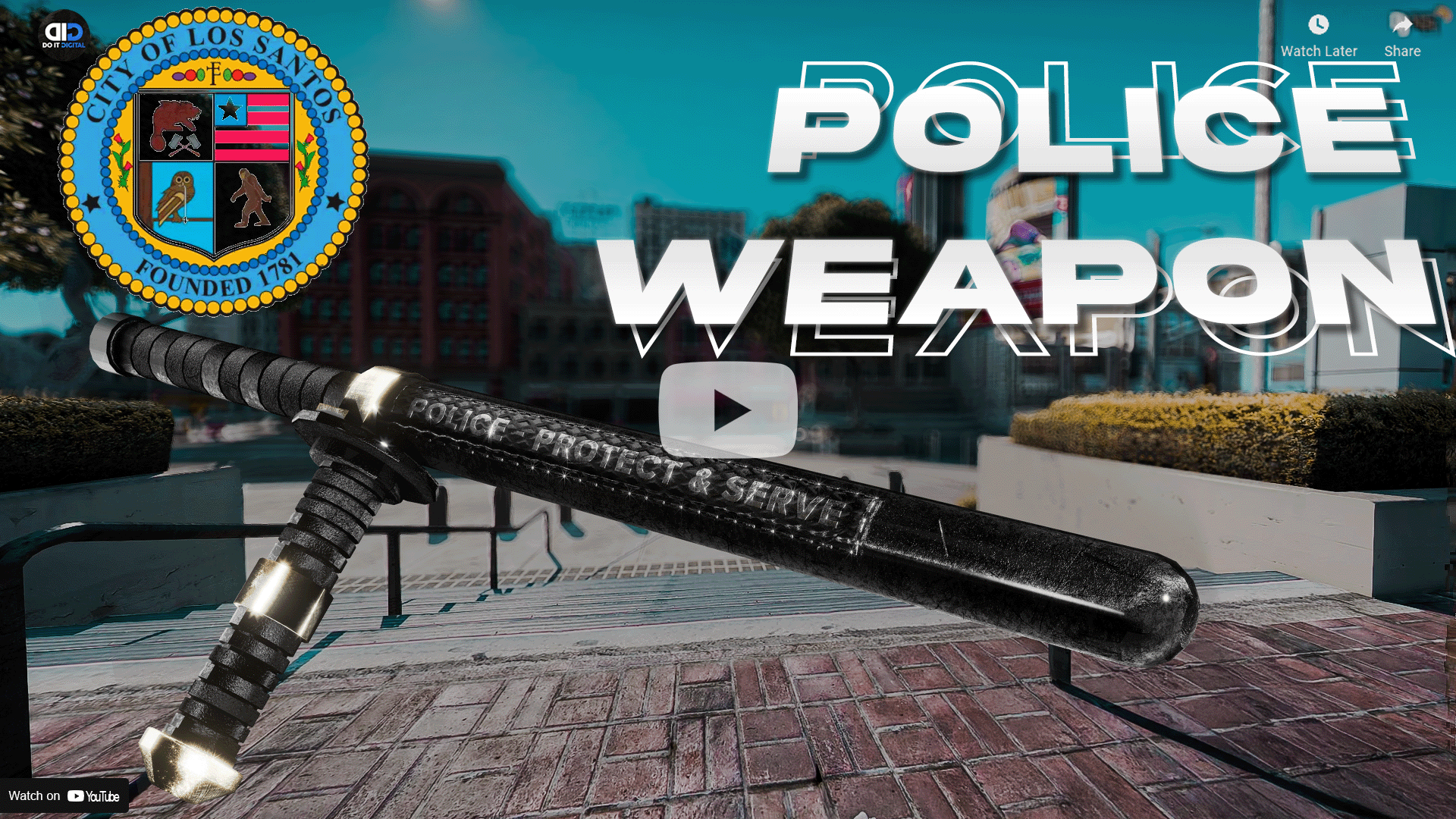 Fivem POLICE COMBAT NIGHTSTICK | DoItDigital