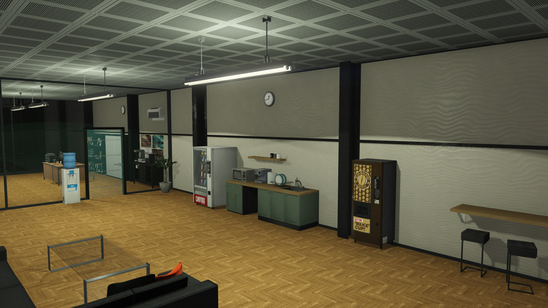 FiveM Garage MLO | Midnight Heist Mechanic Workshop Interior