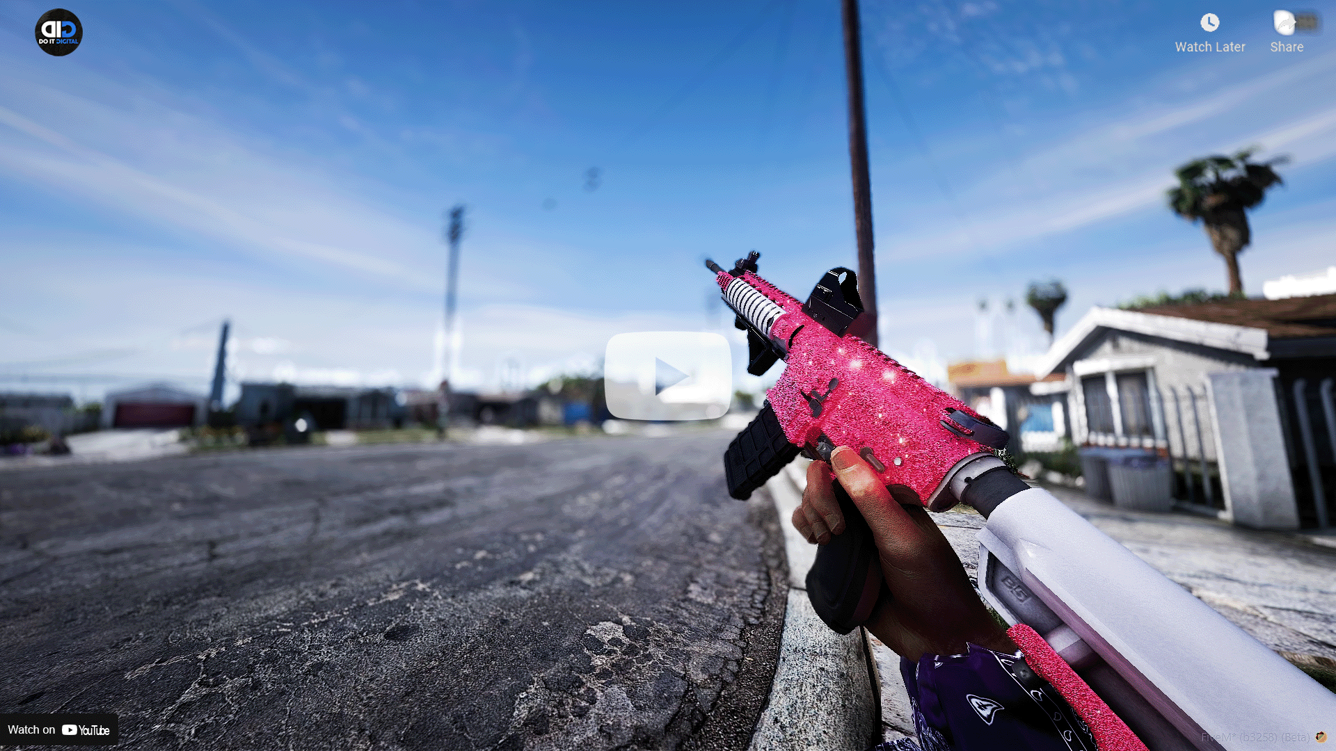 Fivem M4 ARCTIC WHITE VVS Iced Out AR · DoItDigital Store