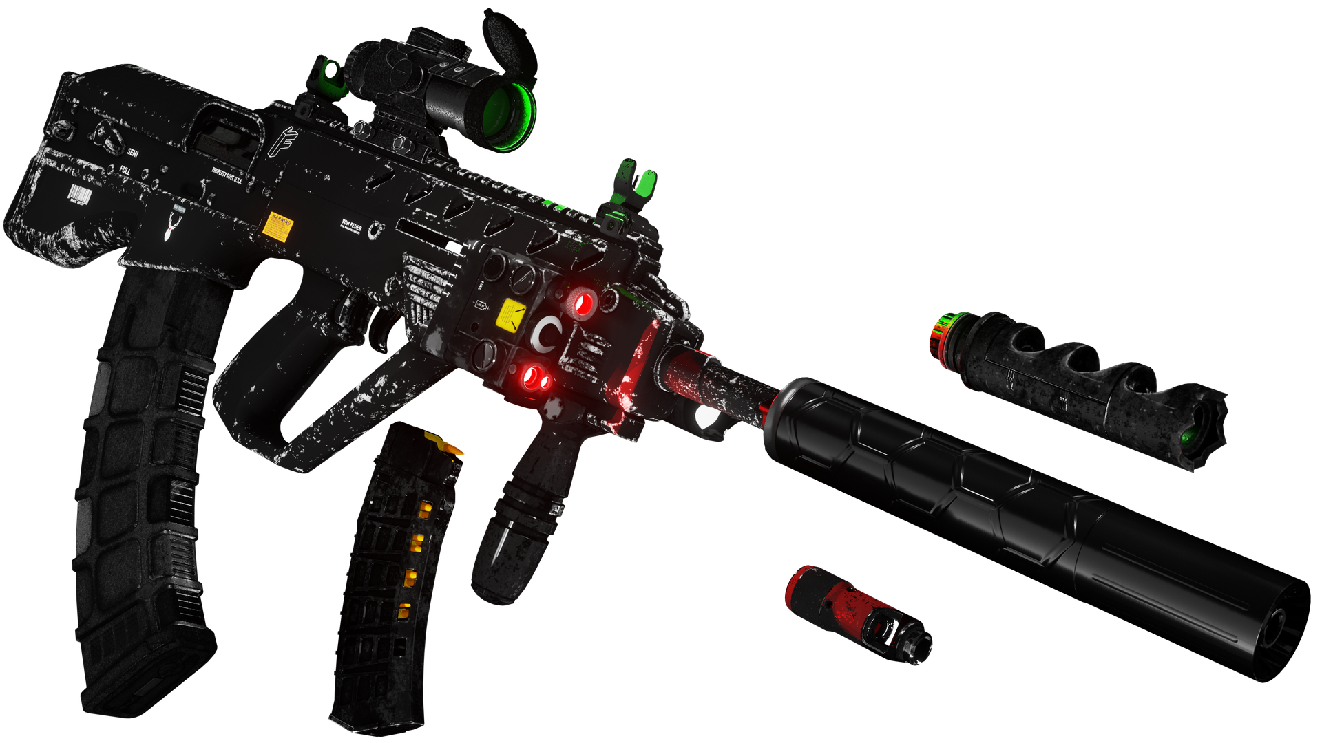 Fivem POLICE AUG NIGHTFALL AR · DoItDigital Store