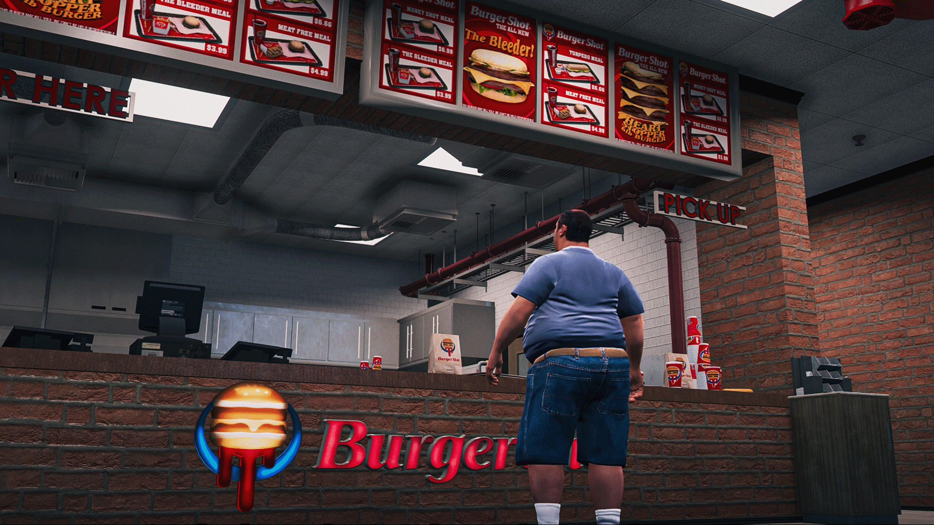 Fivem BURGER SHOT & GTA V Map - MLO - Interior · DoItDigital Store