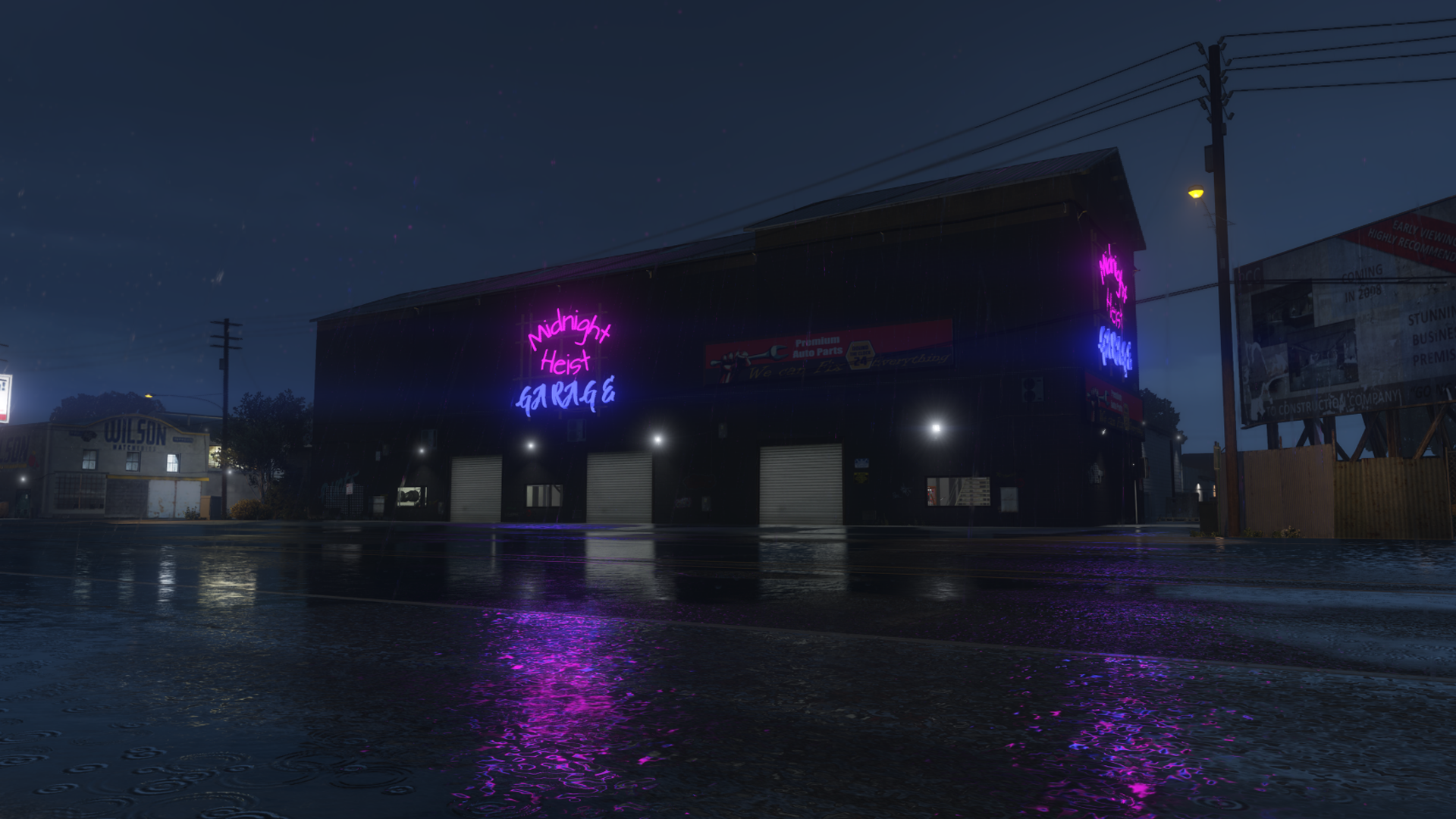 FiveM Garage MLO | Midnight Heist Mechanic Workshop Interior