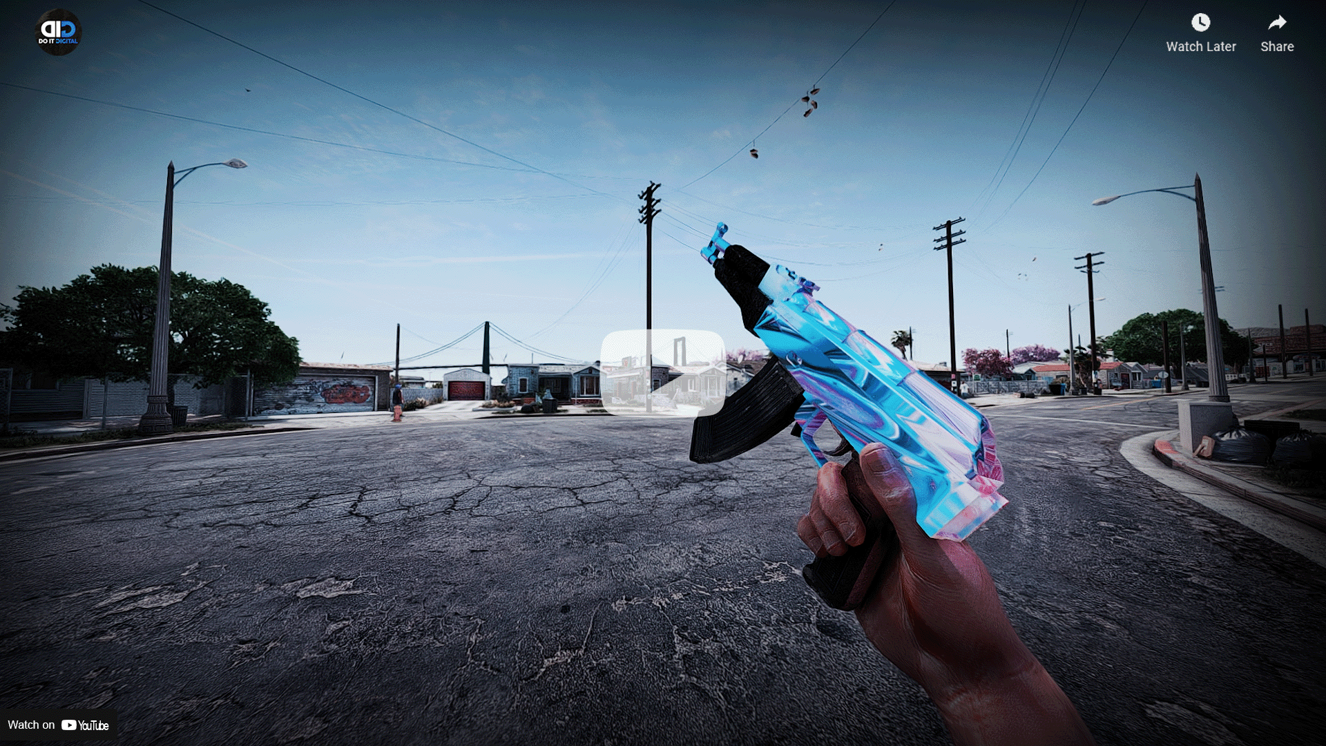 Fivem AK SHORTSTOCK Chromium Purple-Pink Edition. · DoItDigital Store