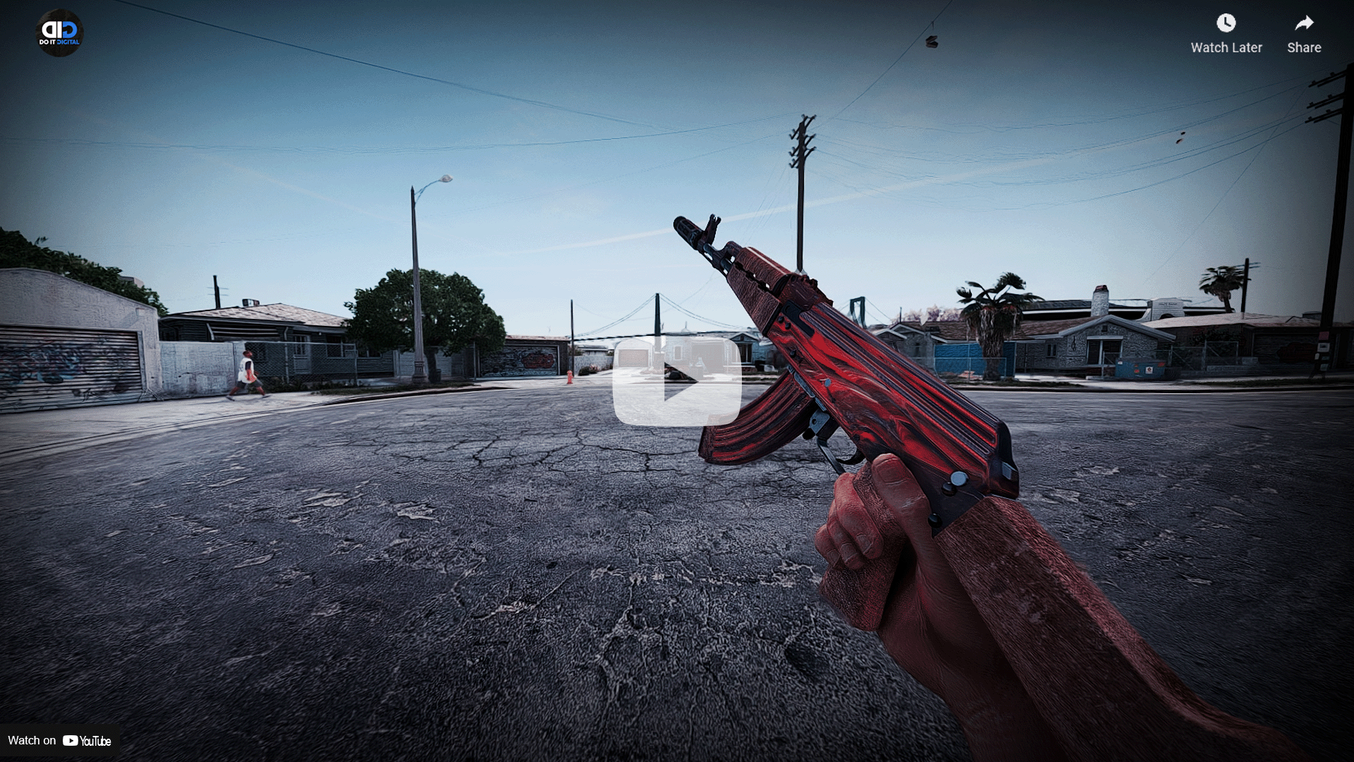 Fivem AK-47 RED CHROMIUM. · DoItDigital Store
