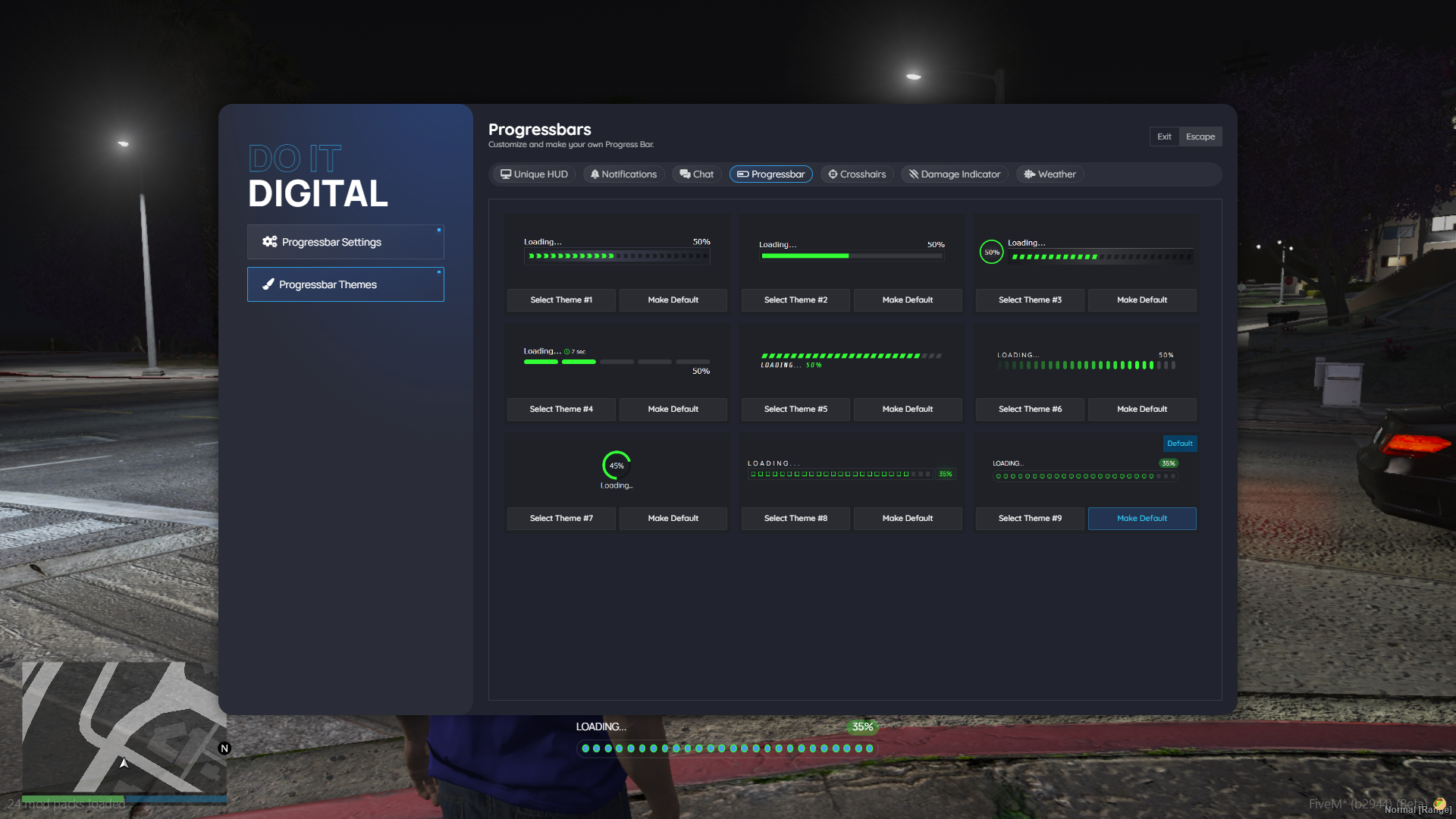 FiveM Progress Bar Script | Animated UI, Themes & API