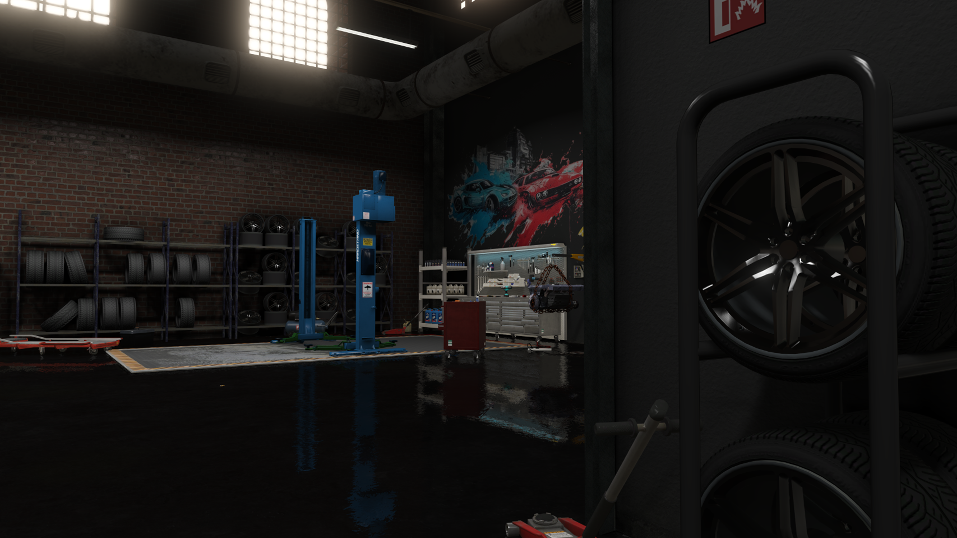 FiveM Garage MLO | Main Square Mechanic & Dyno Workshop