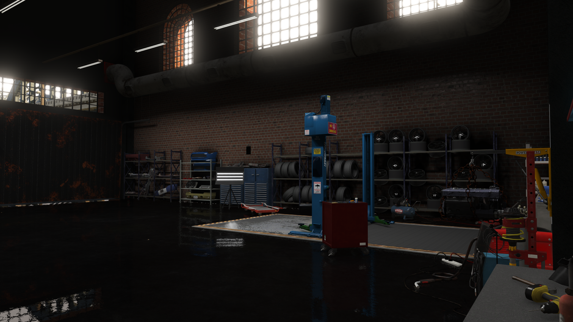 FiveM Garage MLO | Main Square Mechanic & Dyno Workshop