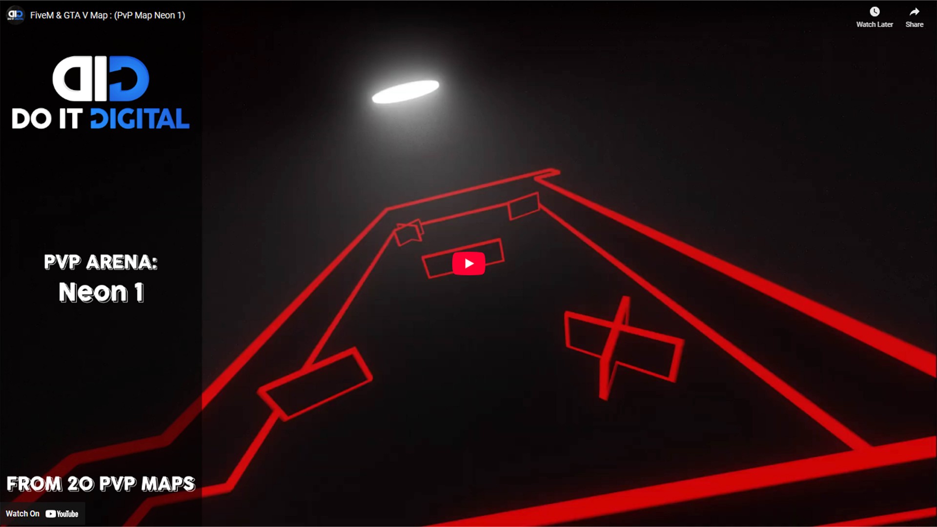 Fivem Neon PvP Arena 1 · DoItDigital Store