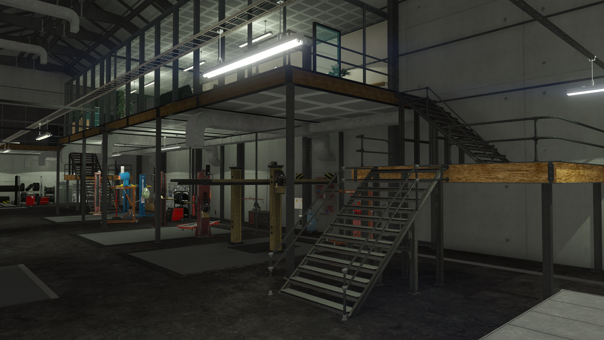 FiveM Garage MLO | Midnight Heist Mechanic Workshop Interior