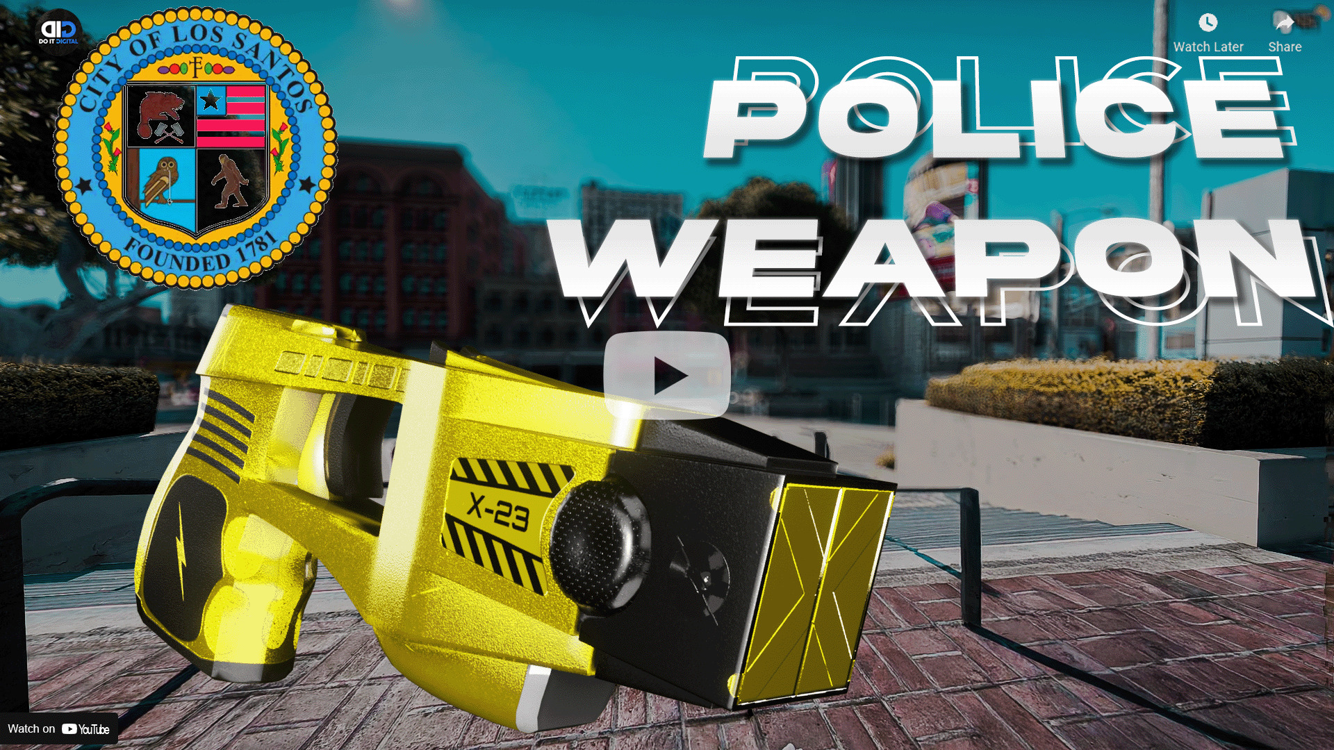 Fivem POLICE COMBAT STUNGUN · DoItDigital Store