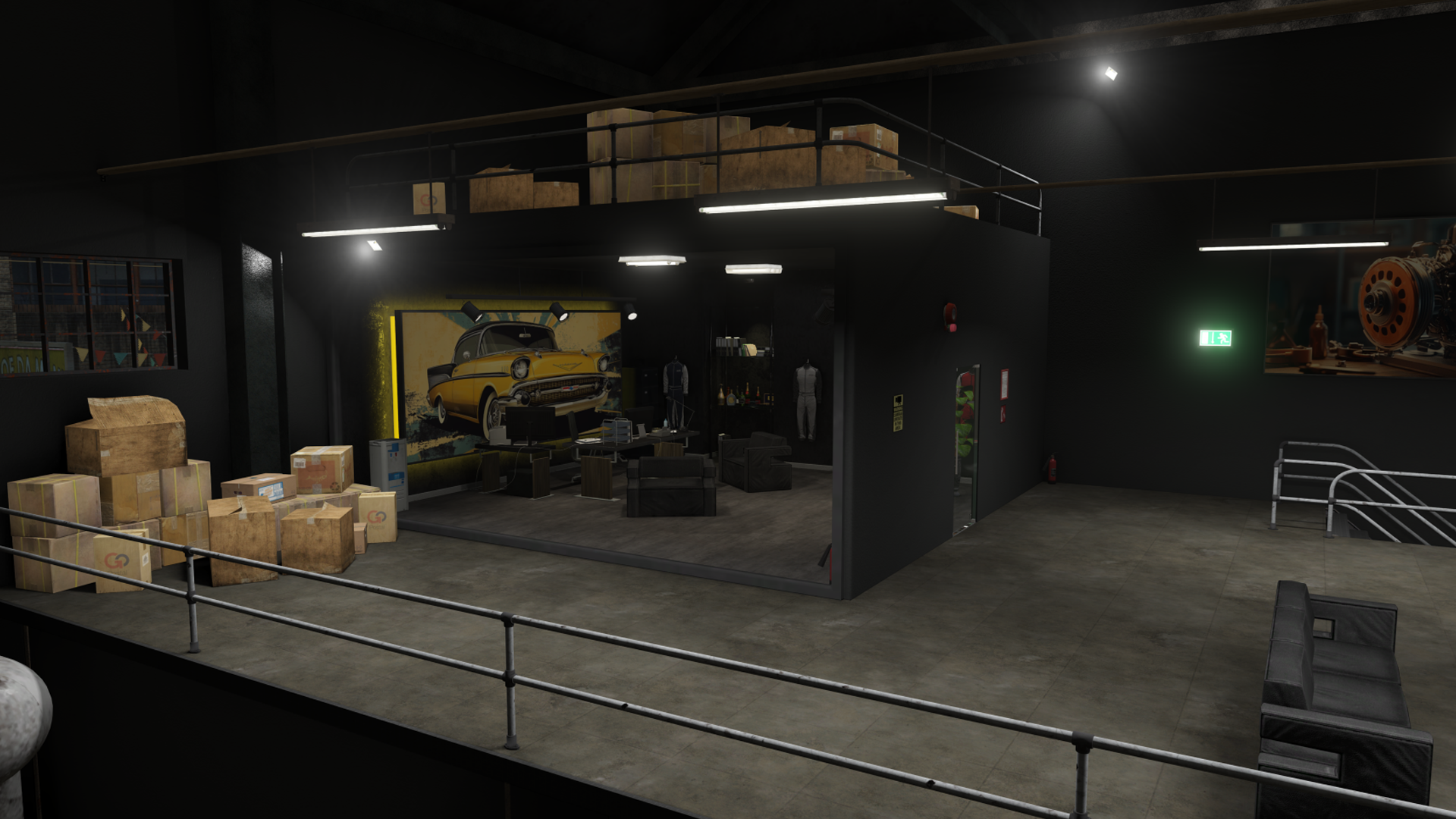 FiveM Garage MLO | Main Square Mechanic & Dyno Workshop