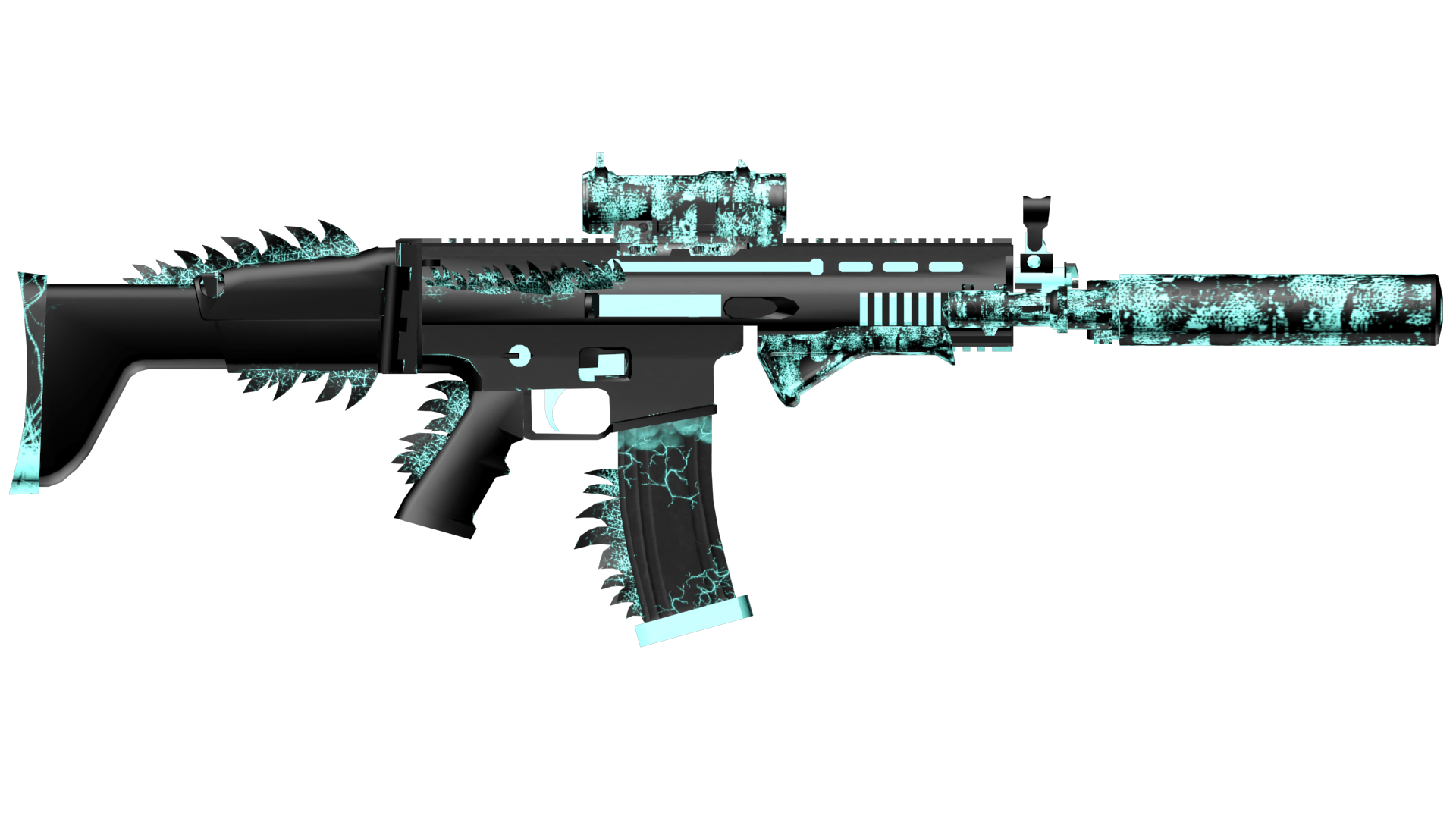 FiveM SCAR-L – Custom Skinned Assault Rifle