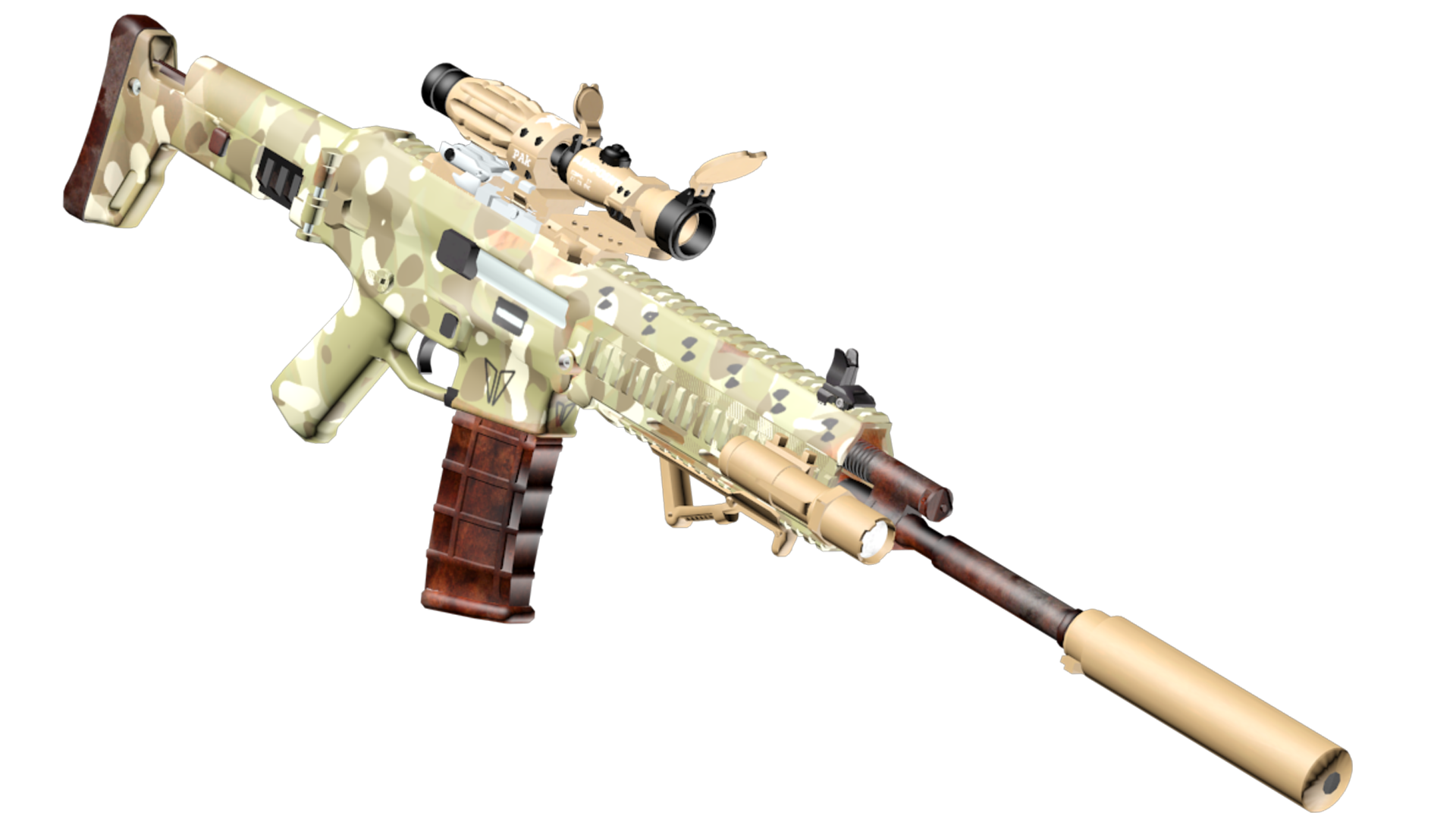 Fivem SCAR-L RUSTY | DoItDigital