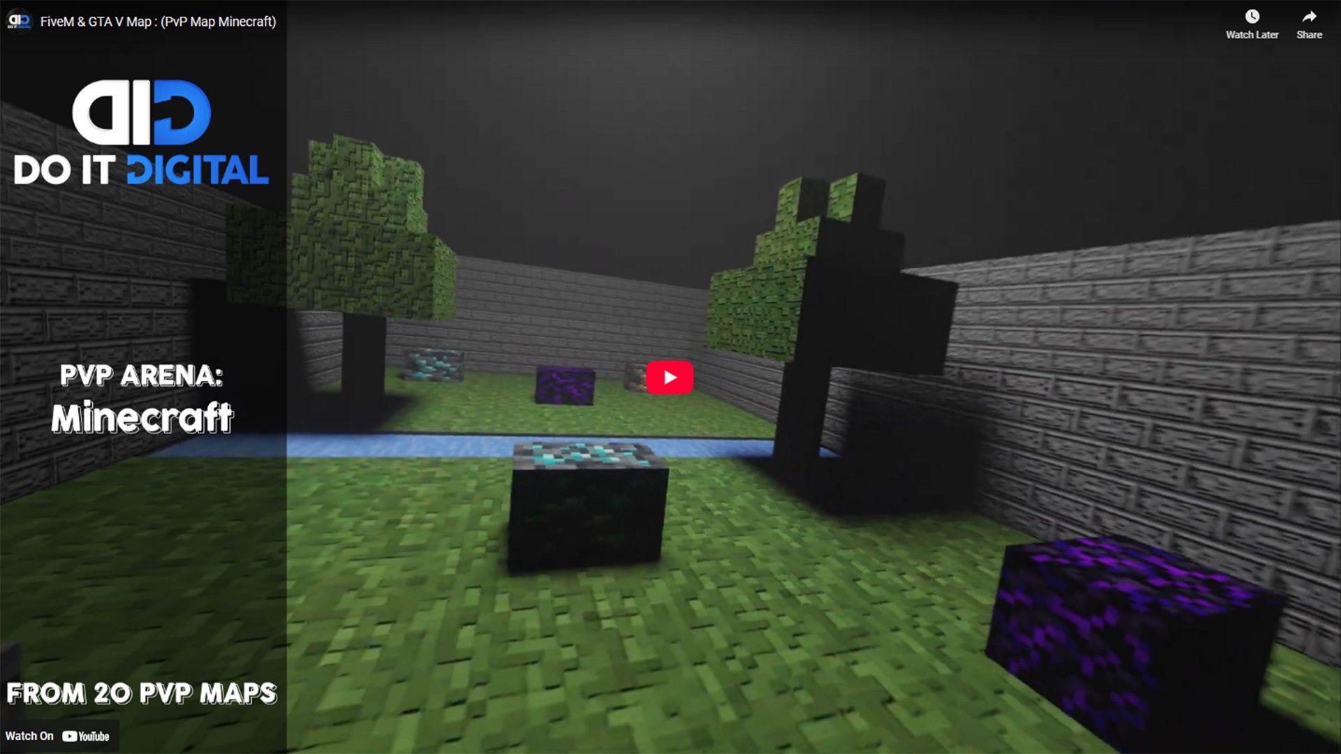 Fivem Minecraft PvP Map v1 · DoItDigital Store