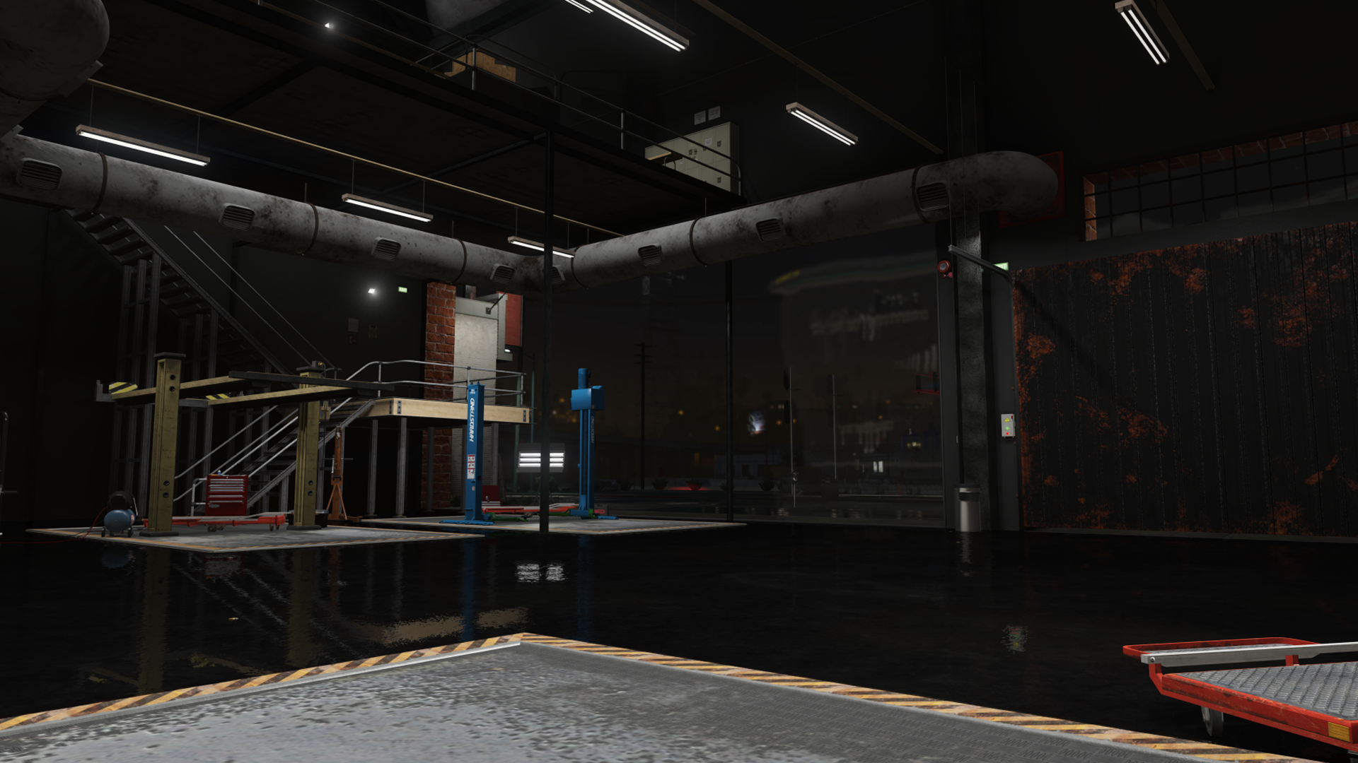 FiveM Garage MLO | Main Square Mechanic & Dyno Workshop