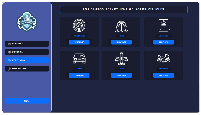 Dream Scripts · Vehicle Insurance & Registration