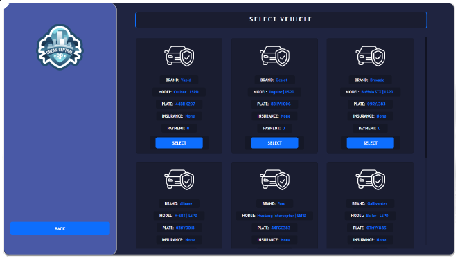 Dream Scripts · Vehicle Insurance & Registration