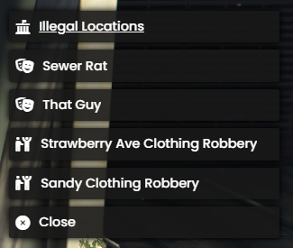 Dream Scripts · Locations