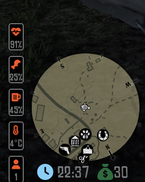 Erko | [QBR/RSG] Hud RedM [Escrow CFX Lock]