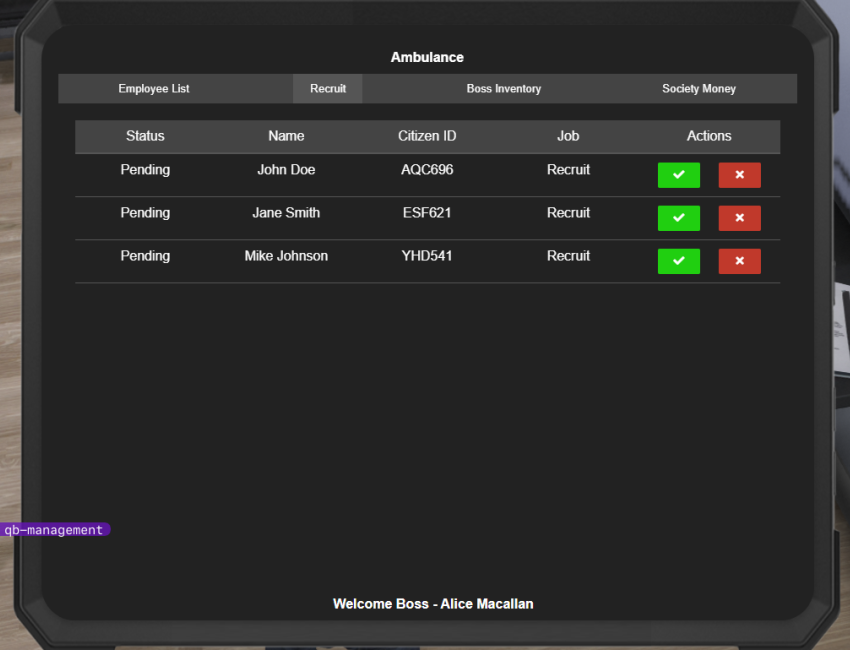 Moon🌙 Scripts | Advanced Boss / Gang Menu V1