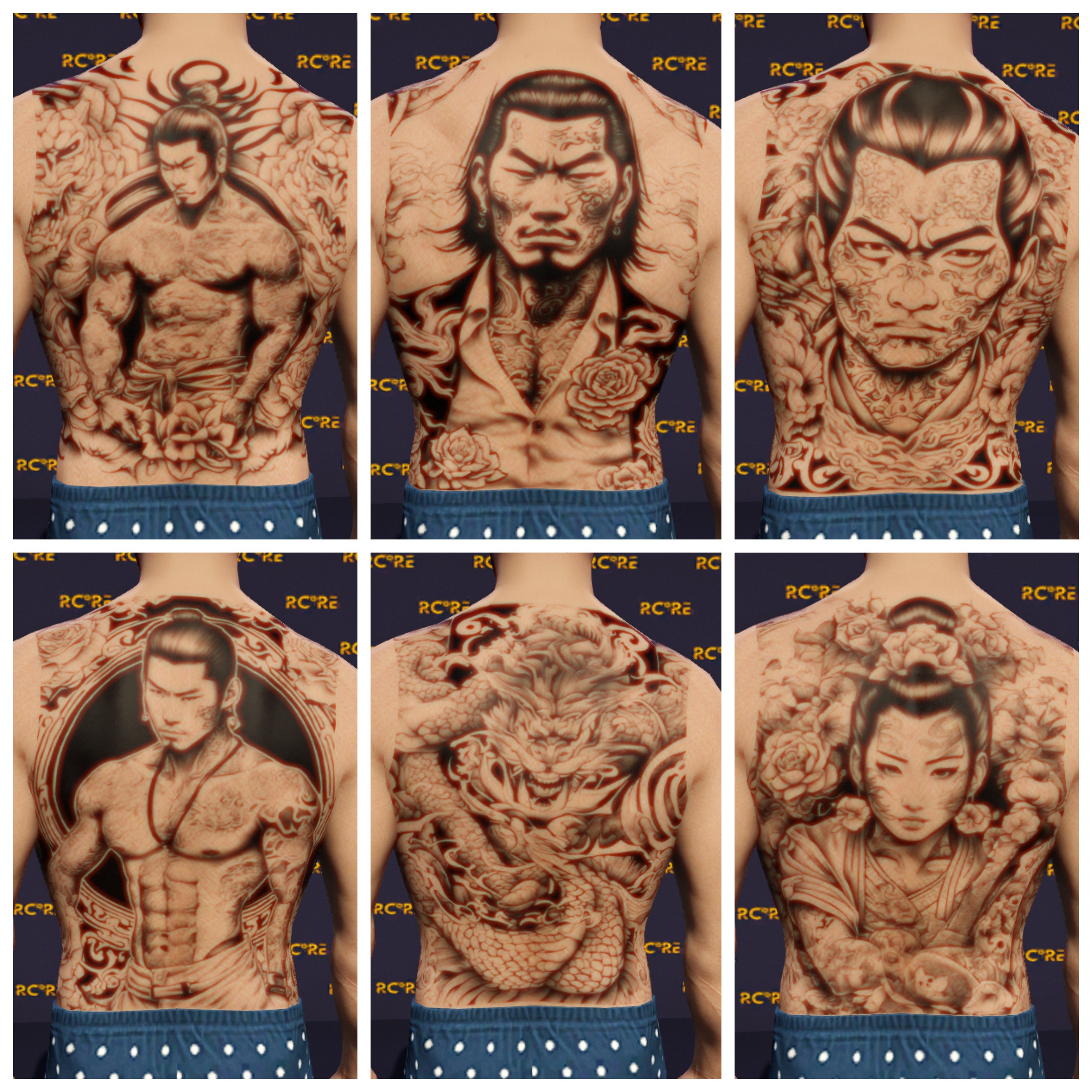 RCore Tattoos | Yakuza full-body