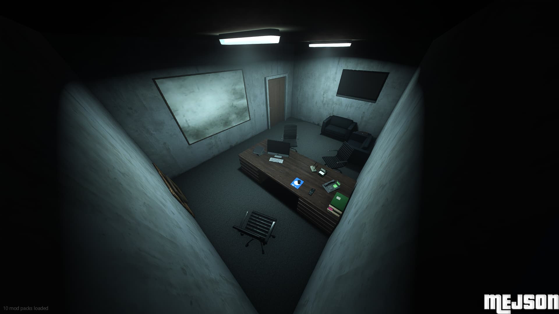 mejson · Mountain gang base with helipad