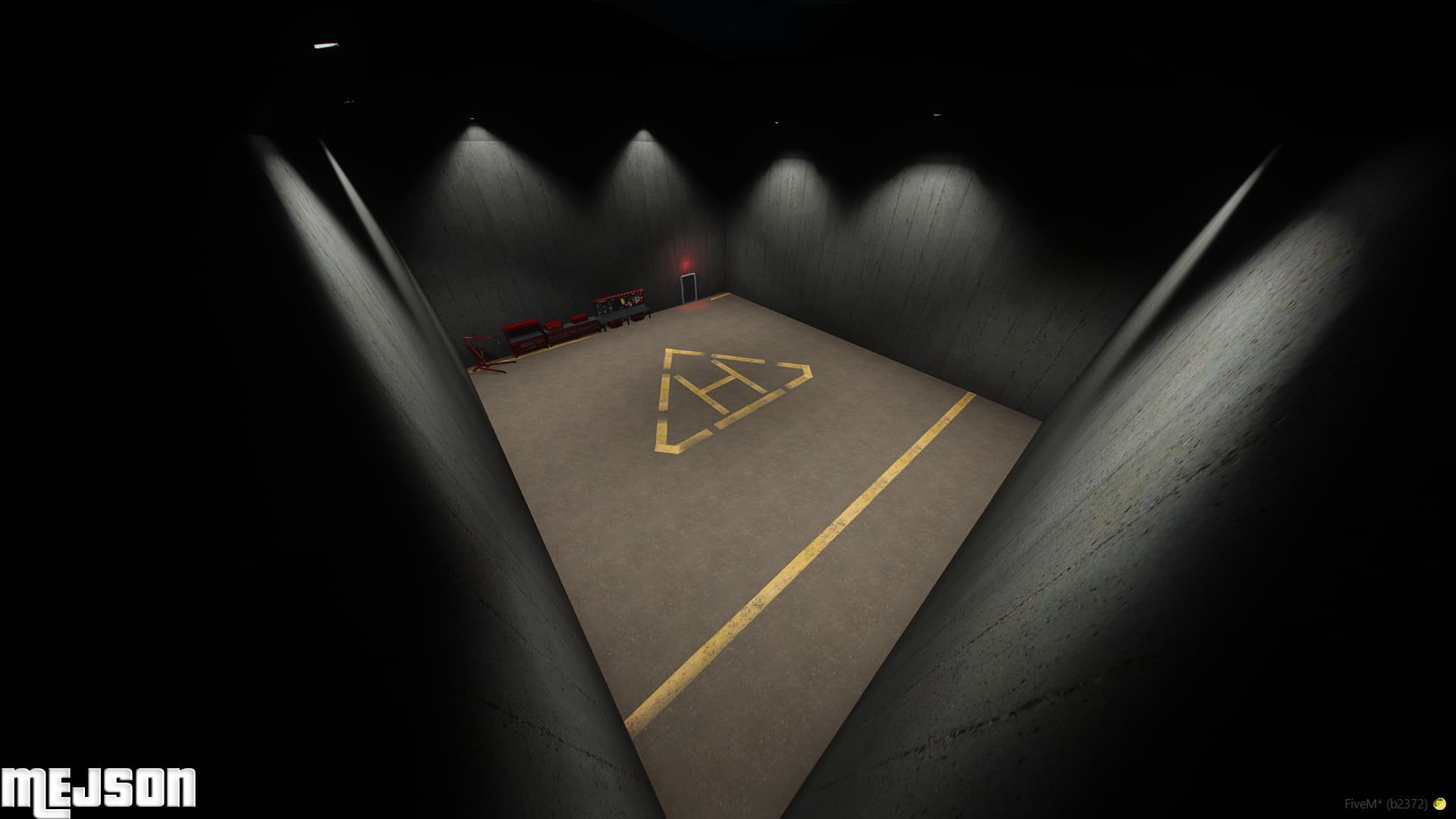 mejson · Mountain gang base with helipad