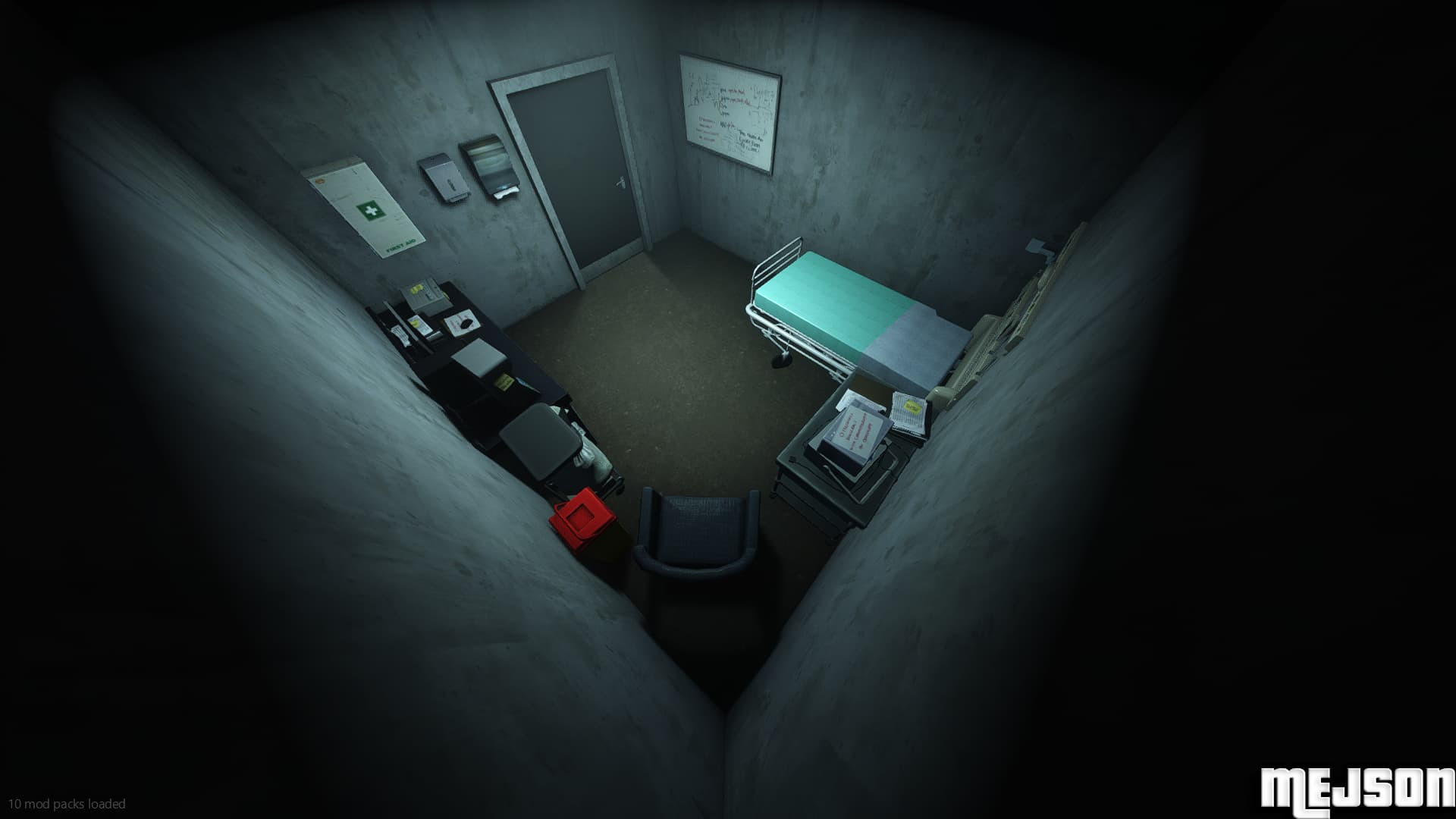 mejson · Mountain gang base with helipad